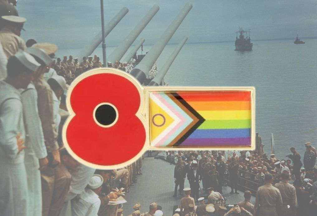 Bigots are raging at British Legion's new Pride Poppy brooches