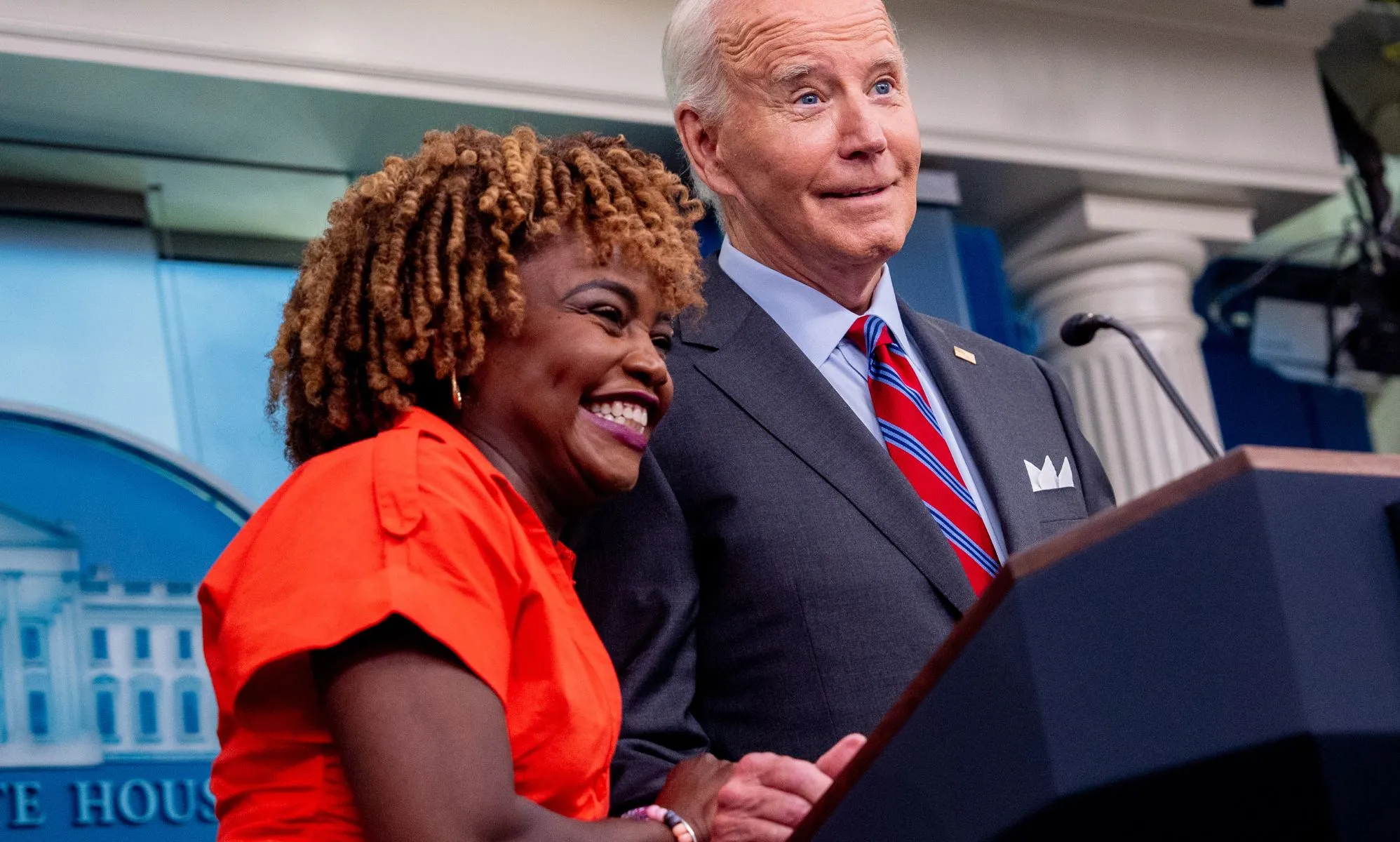 Karine Jean-Pierre made Biden's senior presidential advisor