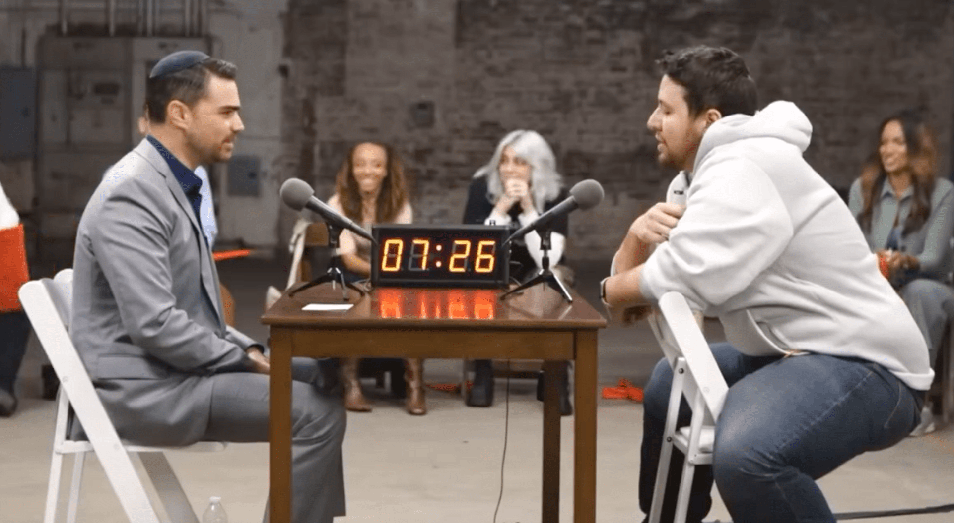 Ben Shapiro 'eviscerated' by trans man on Jubilee's Surrounded