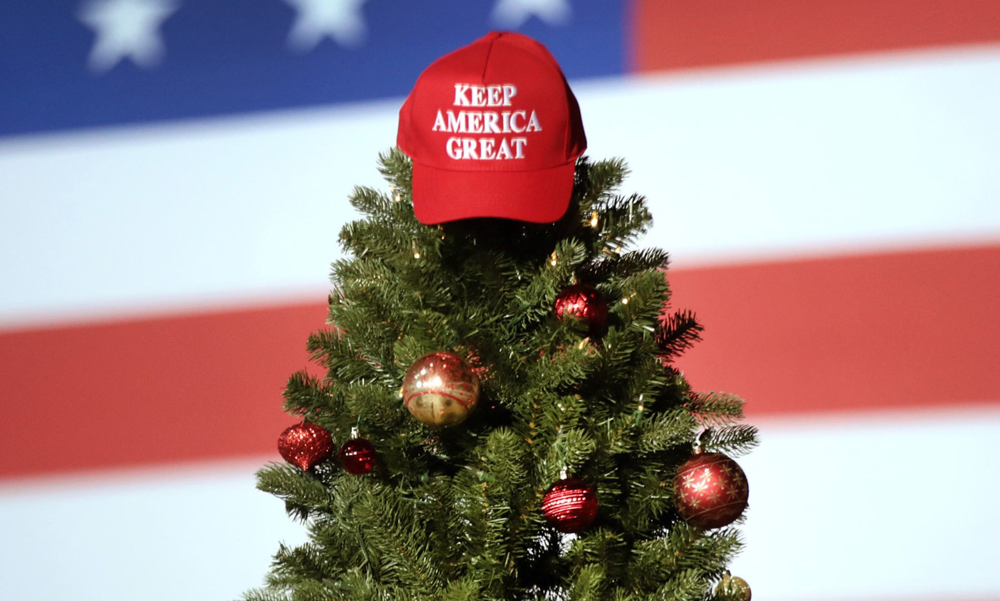 Trump Store's Christmas range includes $85 baubles