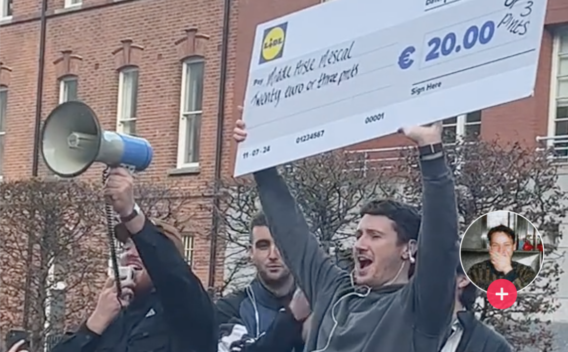Hilarious Paul Mescal lookalike contest in Dublin goes viral
