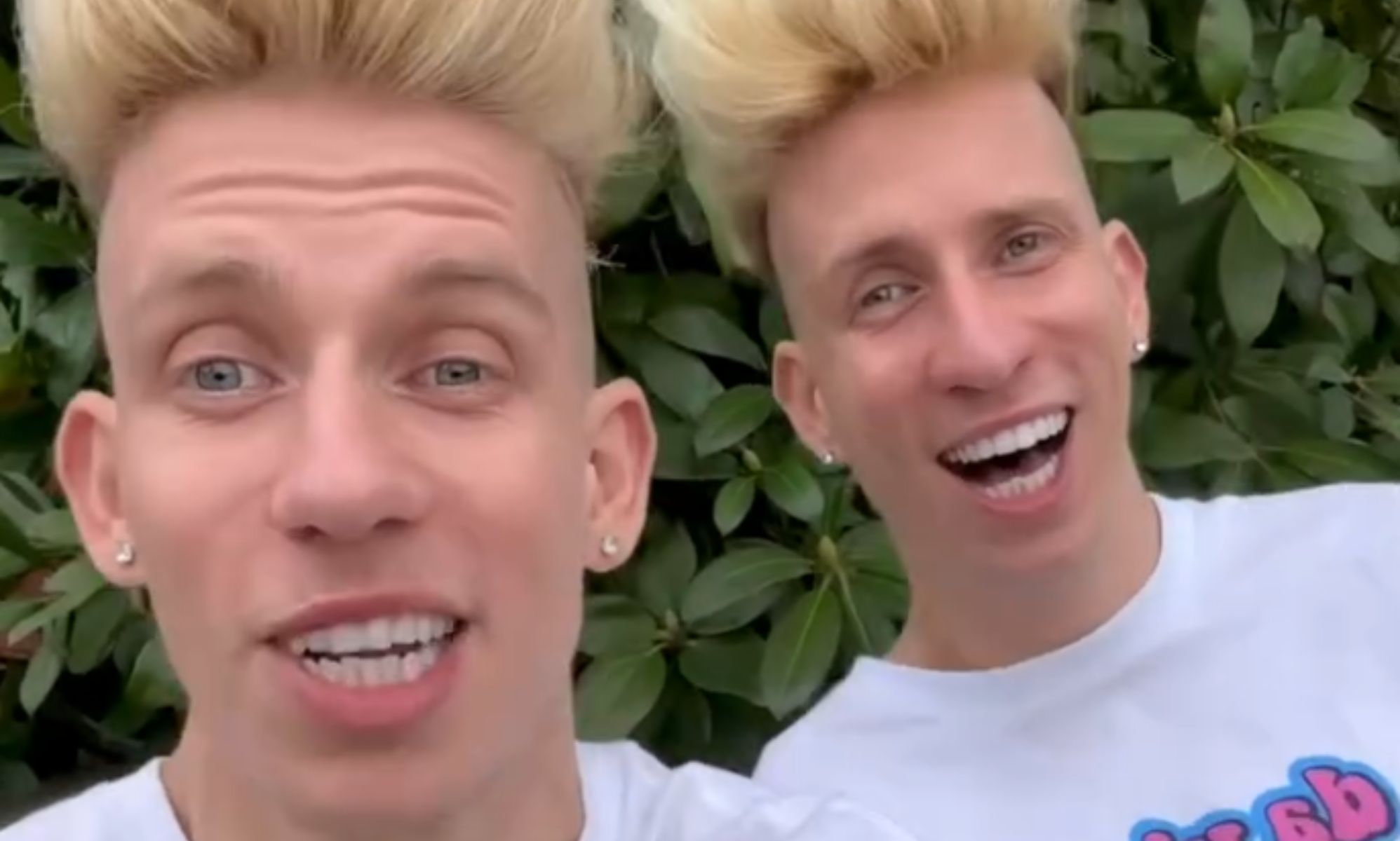 The Voros Twins show support for 'da LGBTQ' community