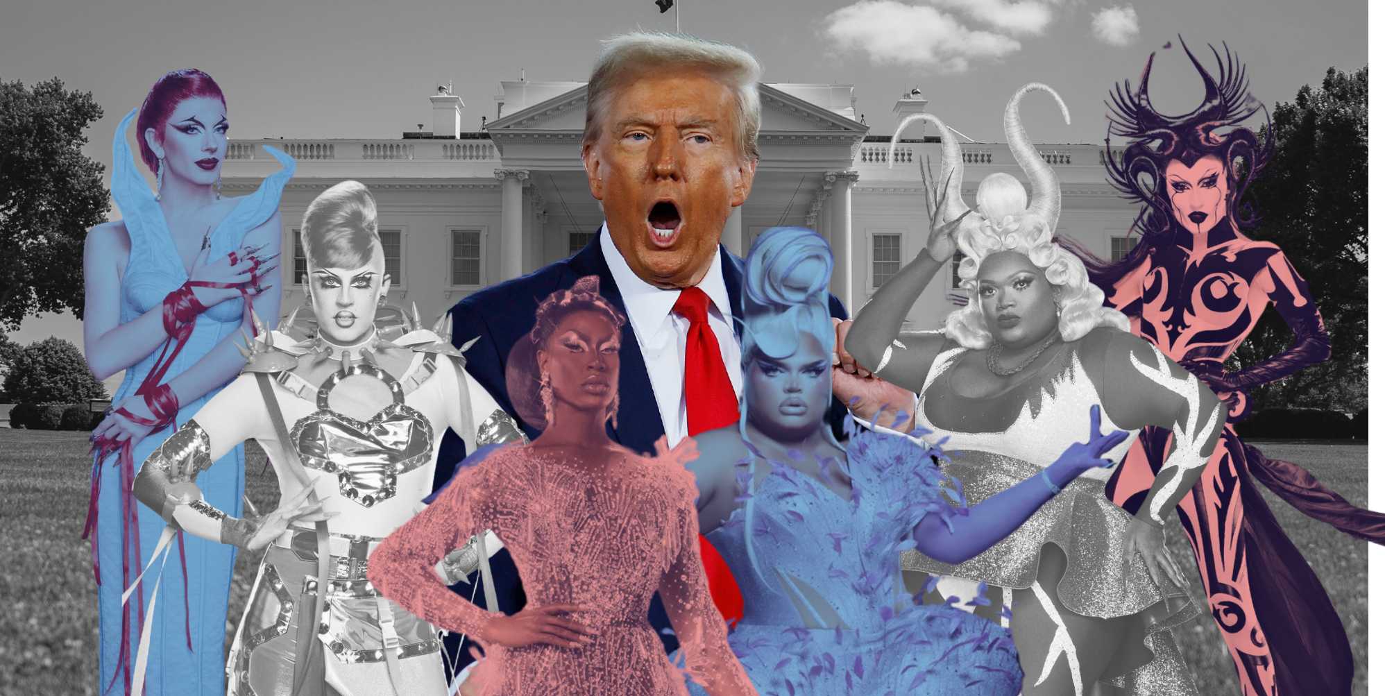 RuPaul's Drag Race queens issue warning to Trump: 'It's not over'