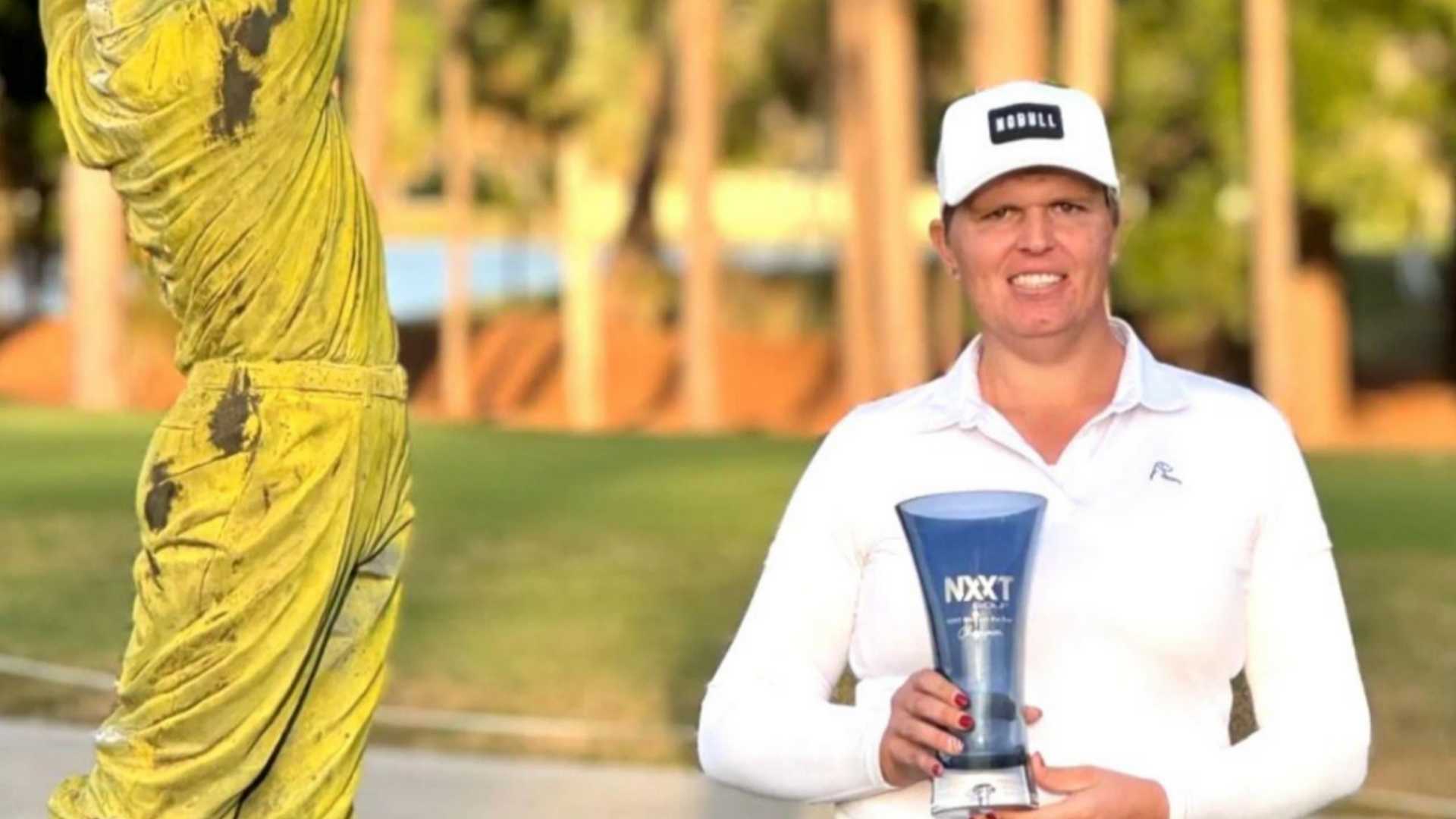 Transgender golfer Hailey Davidson just took a big leap forward