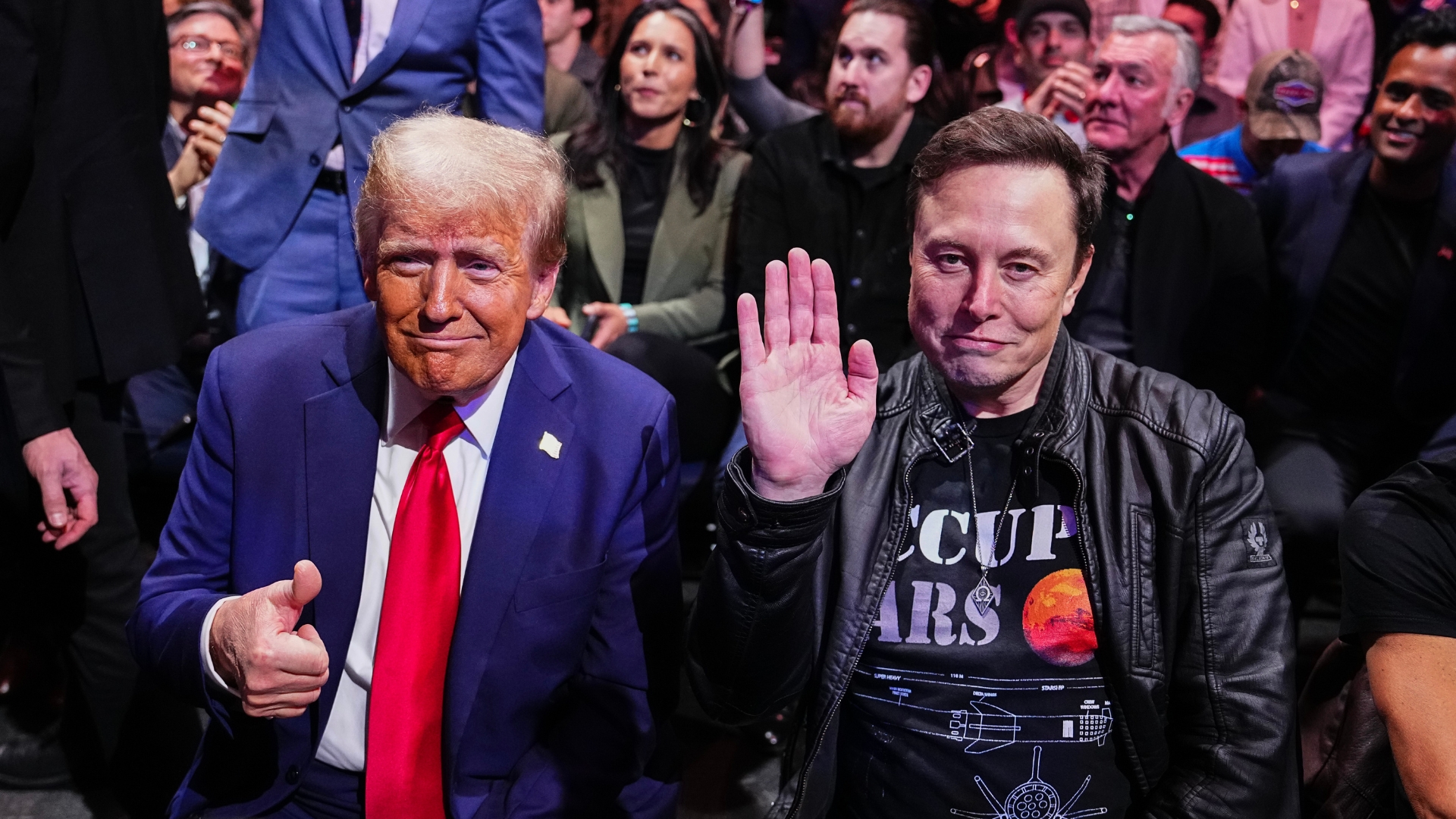 Elon Musk responds to claims he gave 'Nazi salute' at Trump event