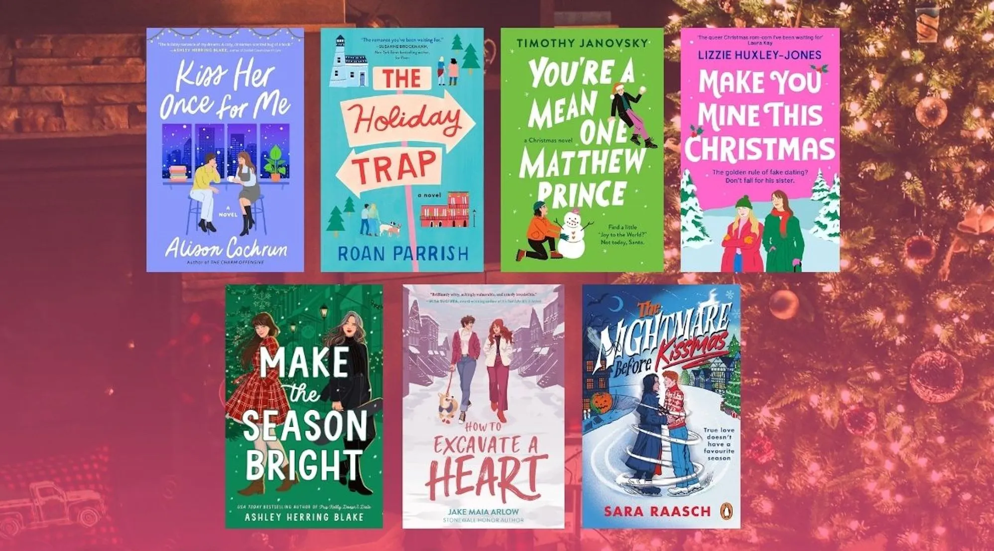 The best festive queer reads we’re devouring in December 2024