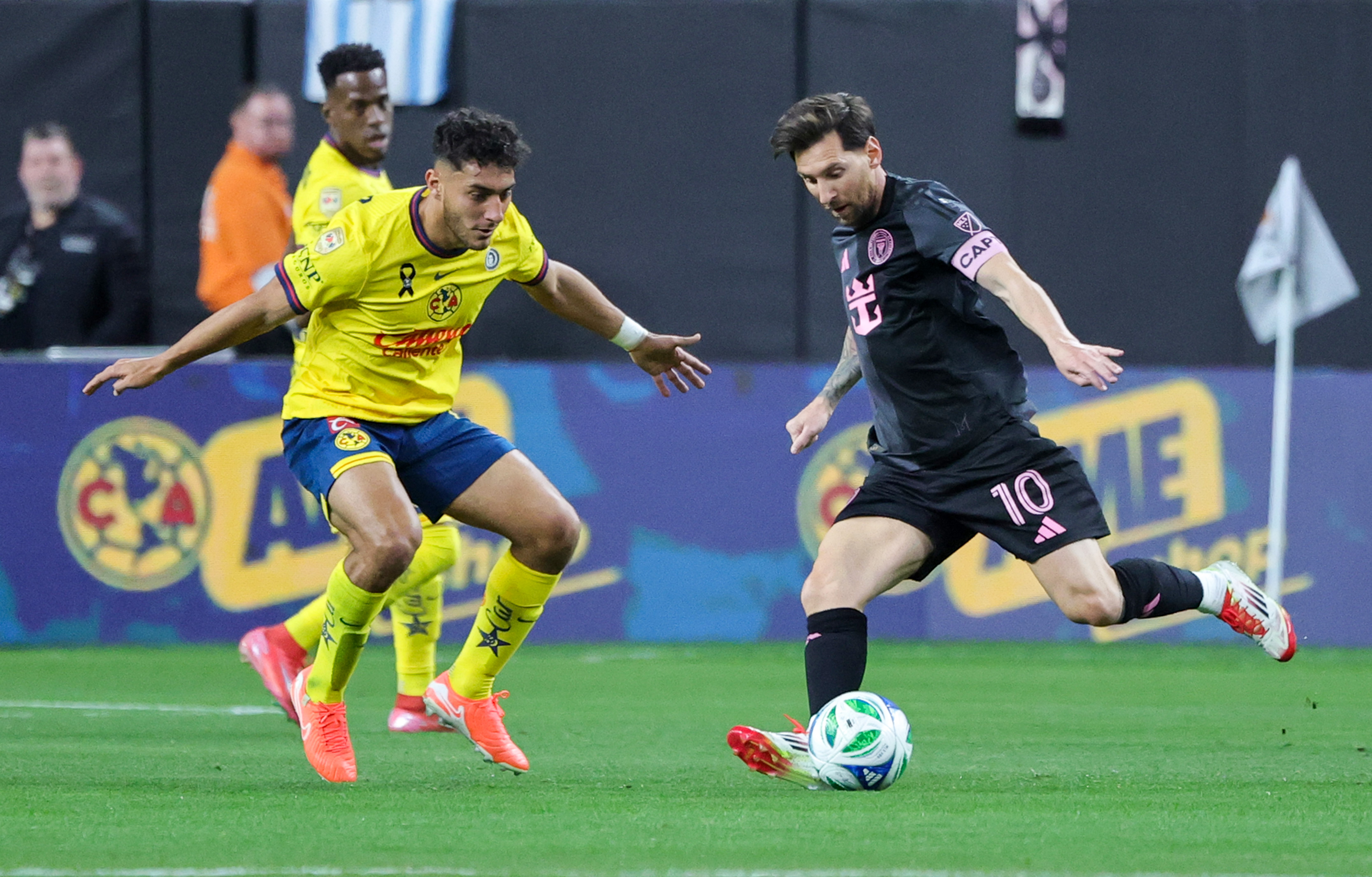 Lionel Messi responds after being taunted with a homophobic slur
