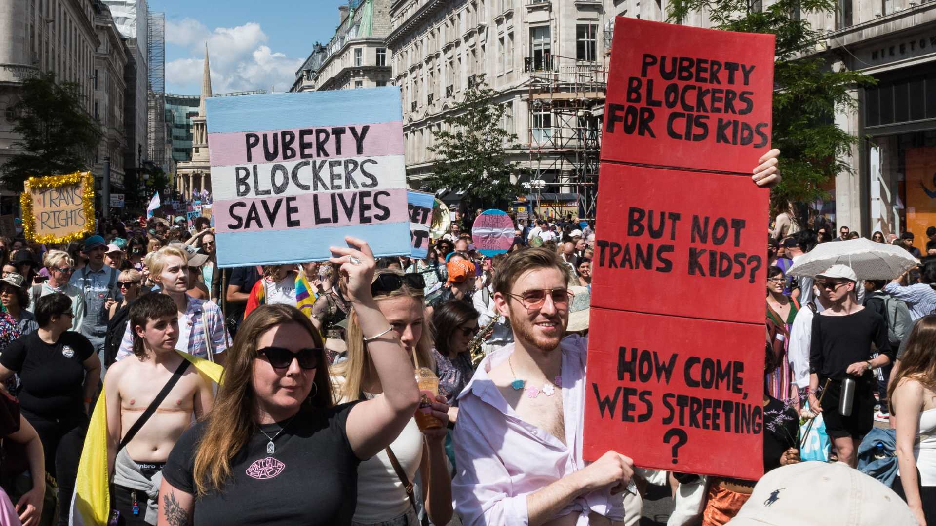 Cis people benefit from gender-affirming healthcare, not just trans folk