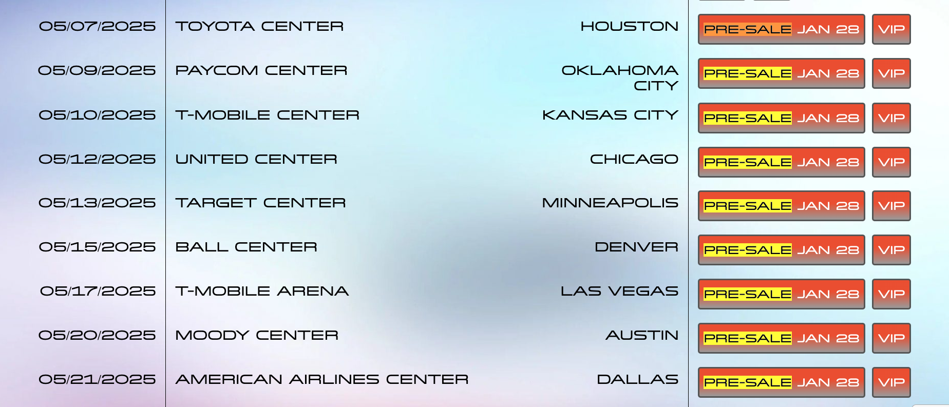 Katy Perry launches US leg of Lifetimes tour & presale starts soon