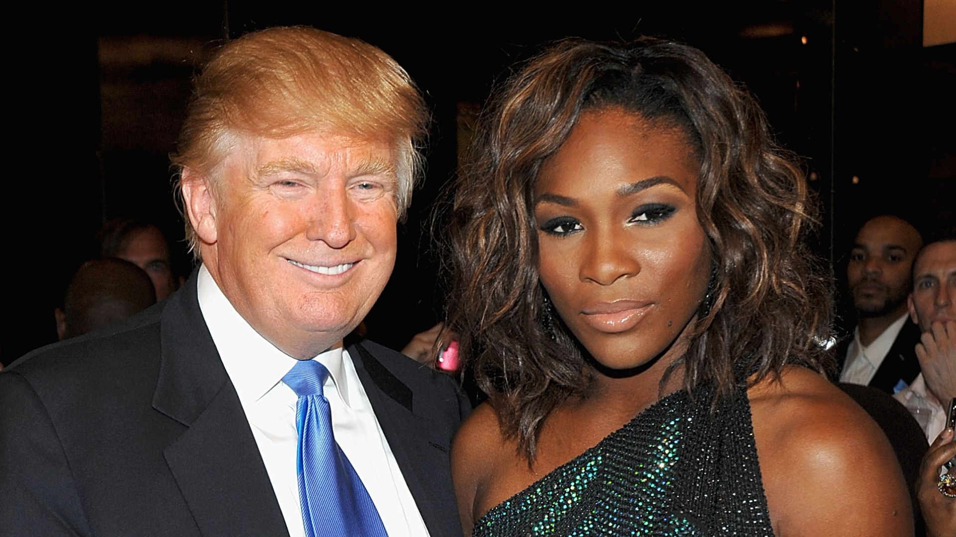 People baffled by Trump and Serena Williams tennis video