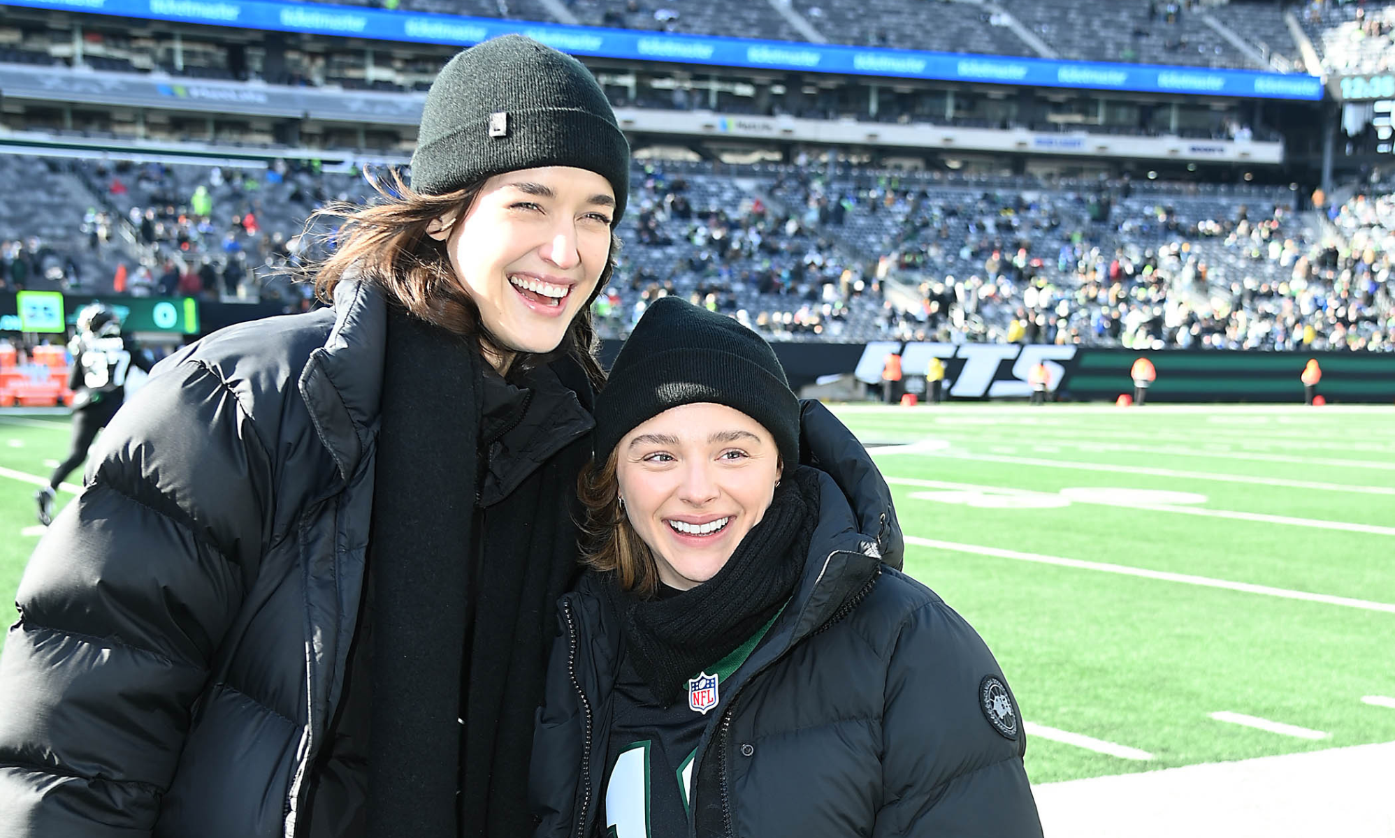 Chloë Grace Moretz and Kate Harrison appear to be engaged