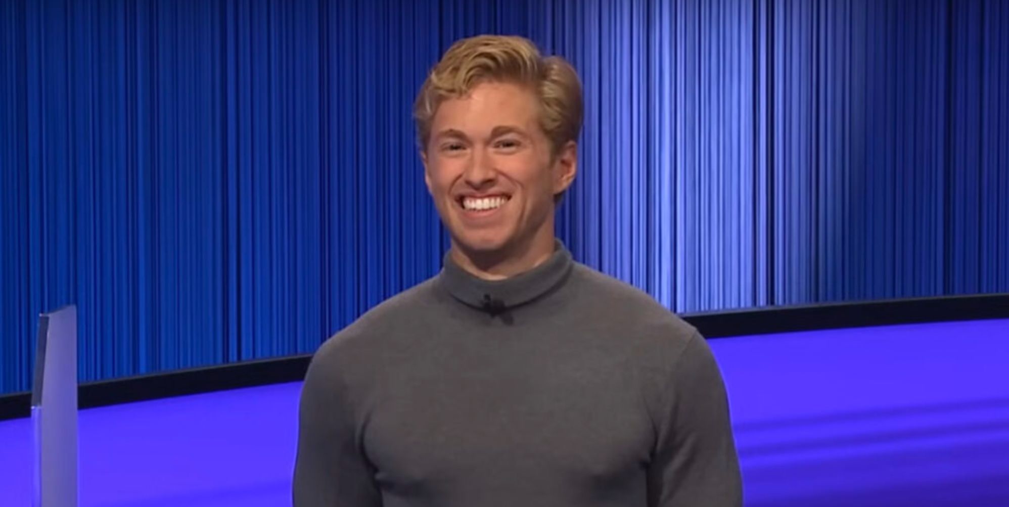 Jeopardy! fans go wild wild for hot history-maker Drew Goins