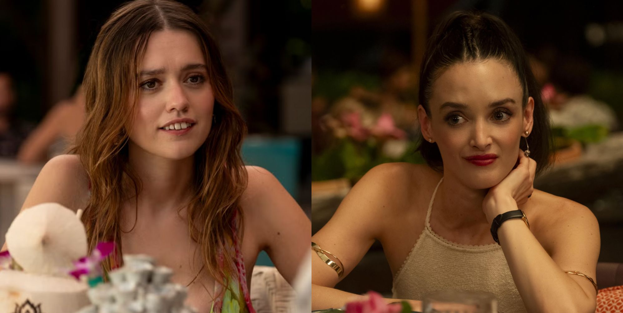 The White Lotus star on sapphic vibes between Chelsea and Chloe