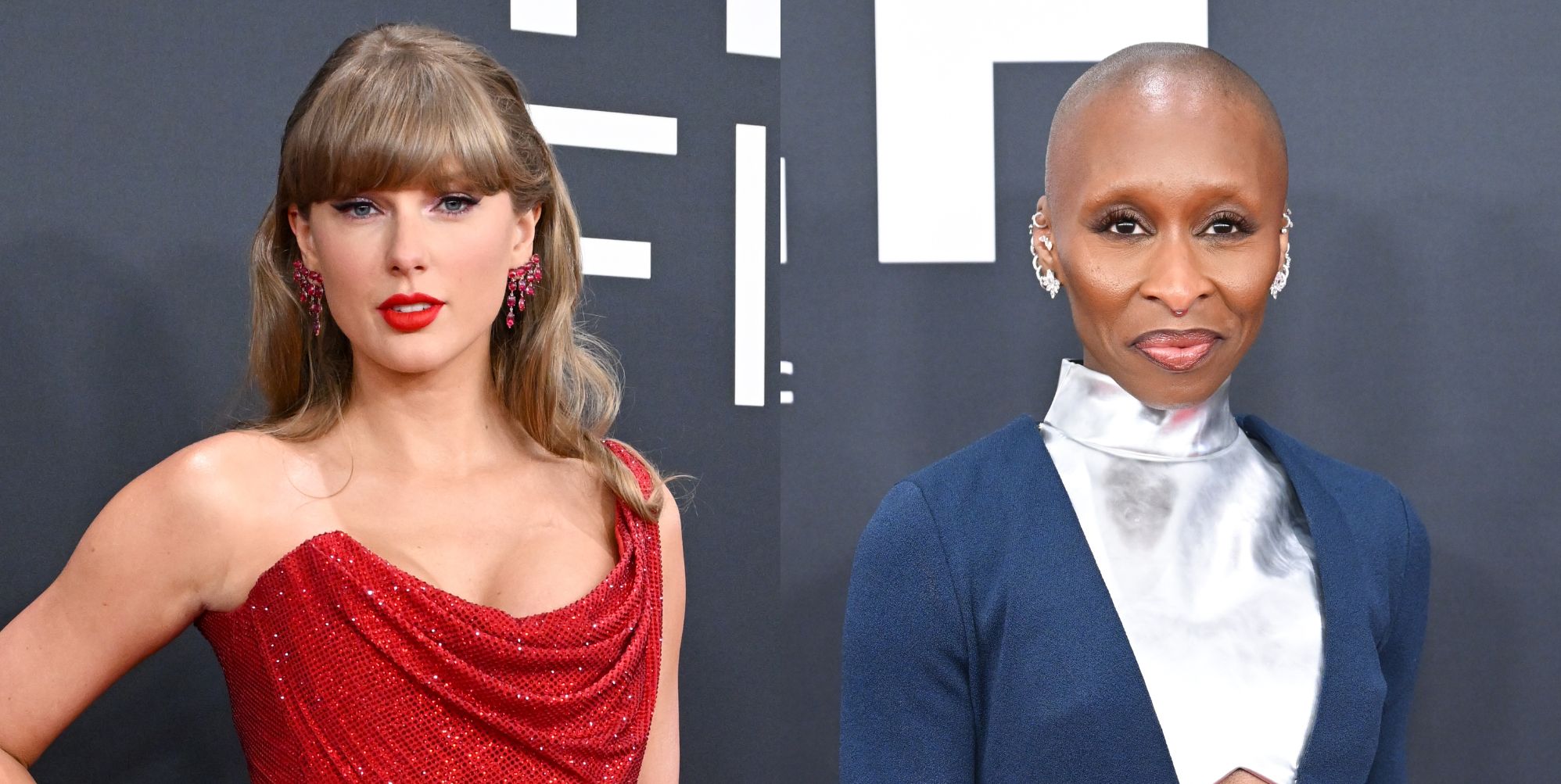 Taylor Swift recreates 'Holding Space' meme at Grammy Awards