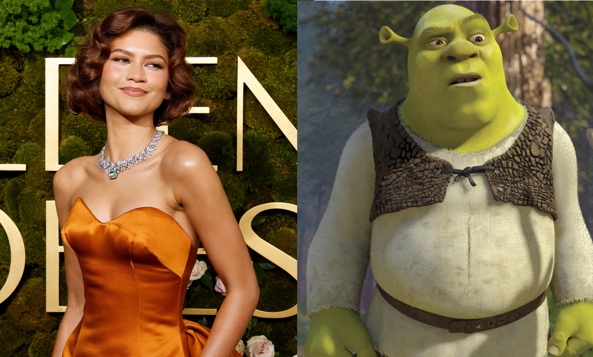 Zendaya takes on the role of a teenage ogre in first look at Shrek 5