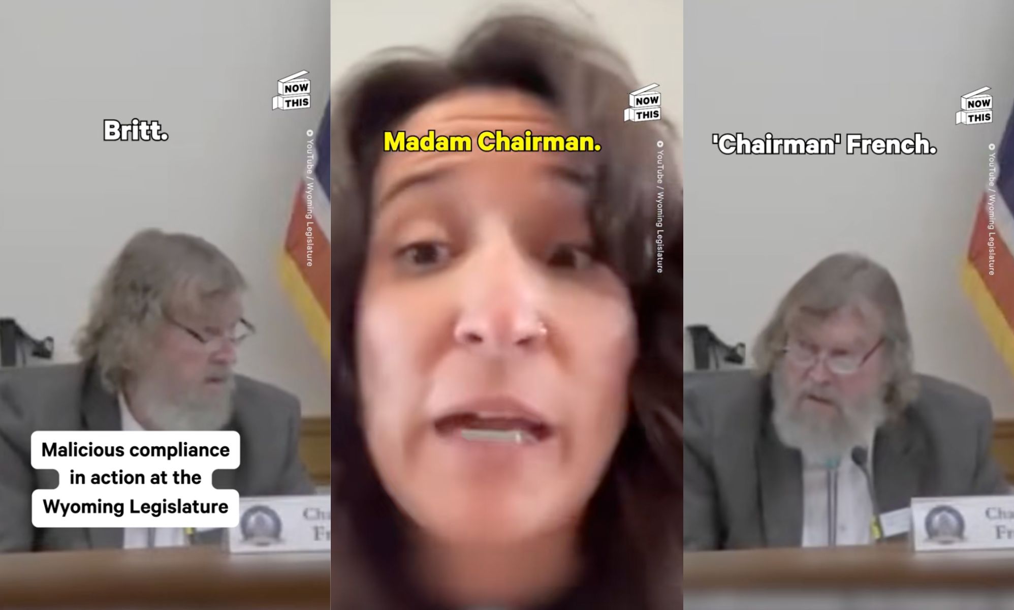 Wyoming woman's pronoun protest goes viral: 'Thank you, Madam Chairman'