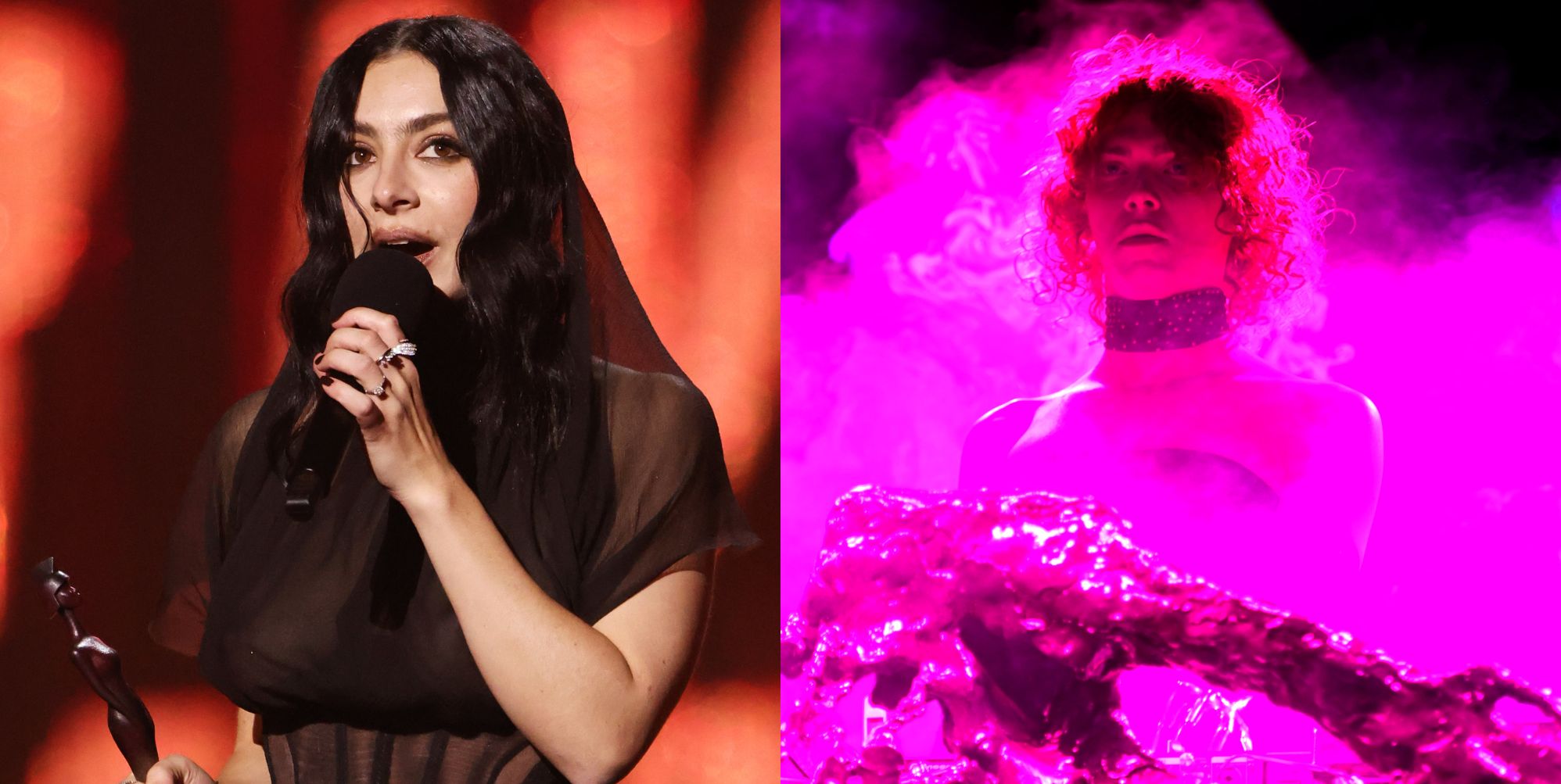 Julia Fox introduces Charli XCX's performance of '360' on SNL