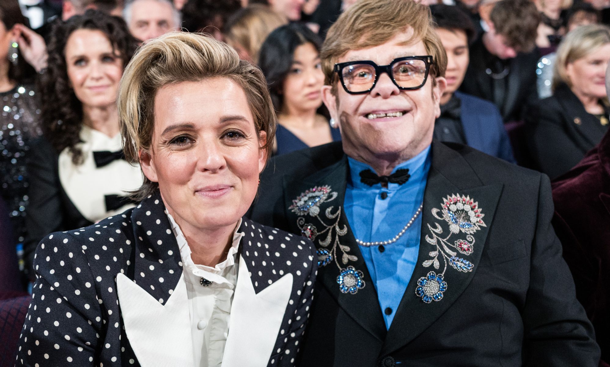 Dua Lipa Live show sees Elton John perform at Royal Albert Hall