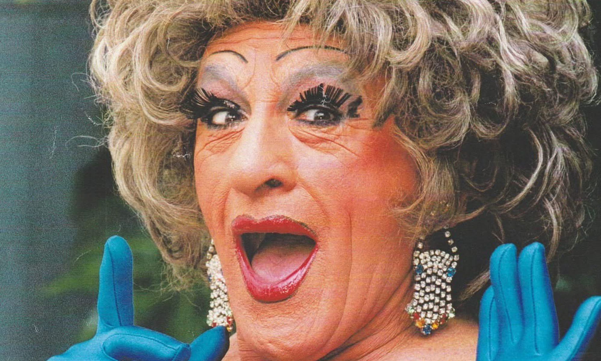 Stars pay tribute after UK's oldest drag queen Maisie Trollette dies