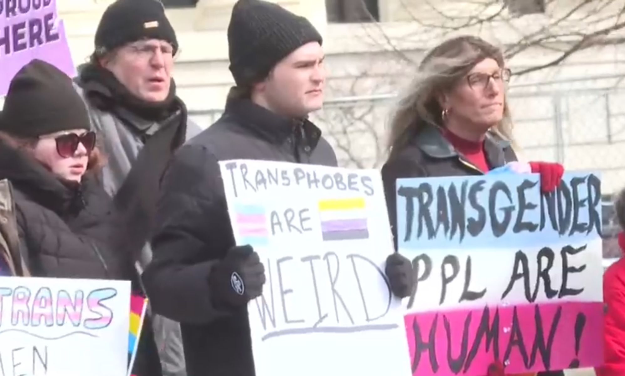 Two children allegedly forced to torture trans man Sam Nordquist