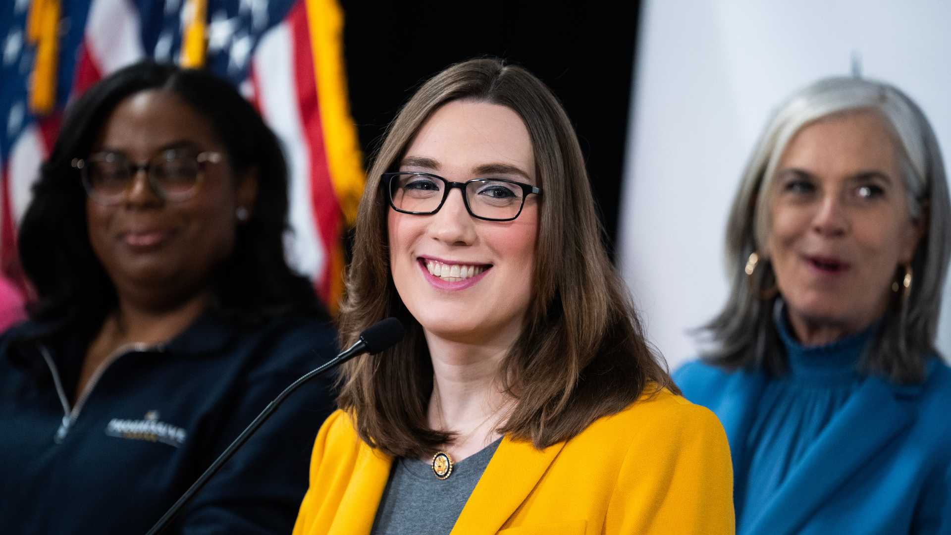Sarah McBride's scathing message for anti-trans Trump fans