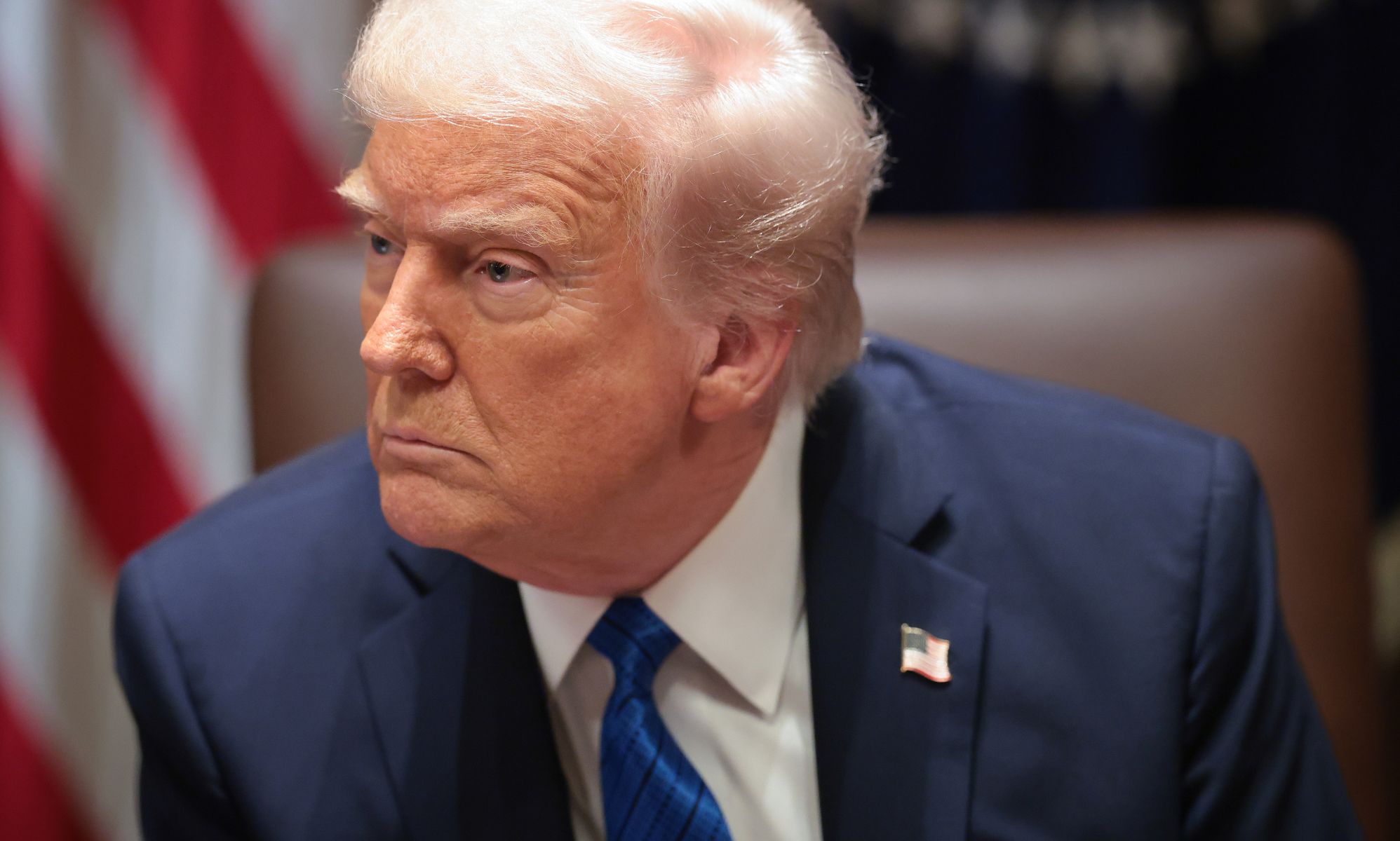 Trump mocks trans rights in front of Canadian PM Mark Carney