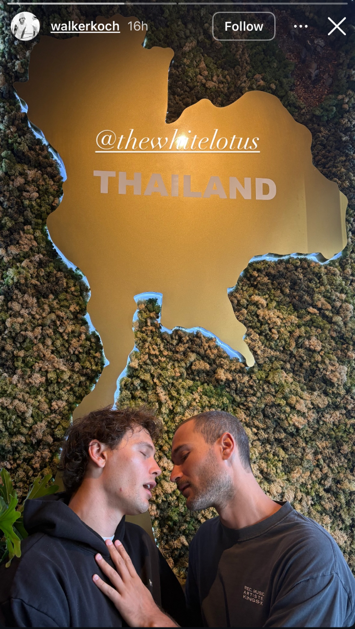 Cooper Koch and gay twin brother parody White Lotus incest plot