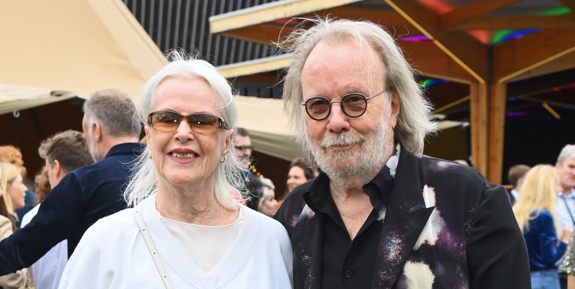 ABBA stars make surprise appearance at ABBA Voyage show