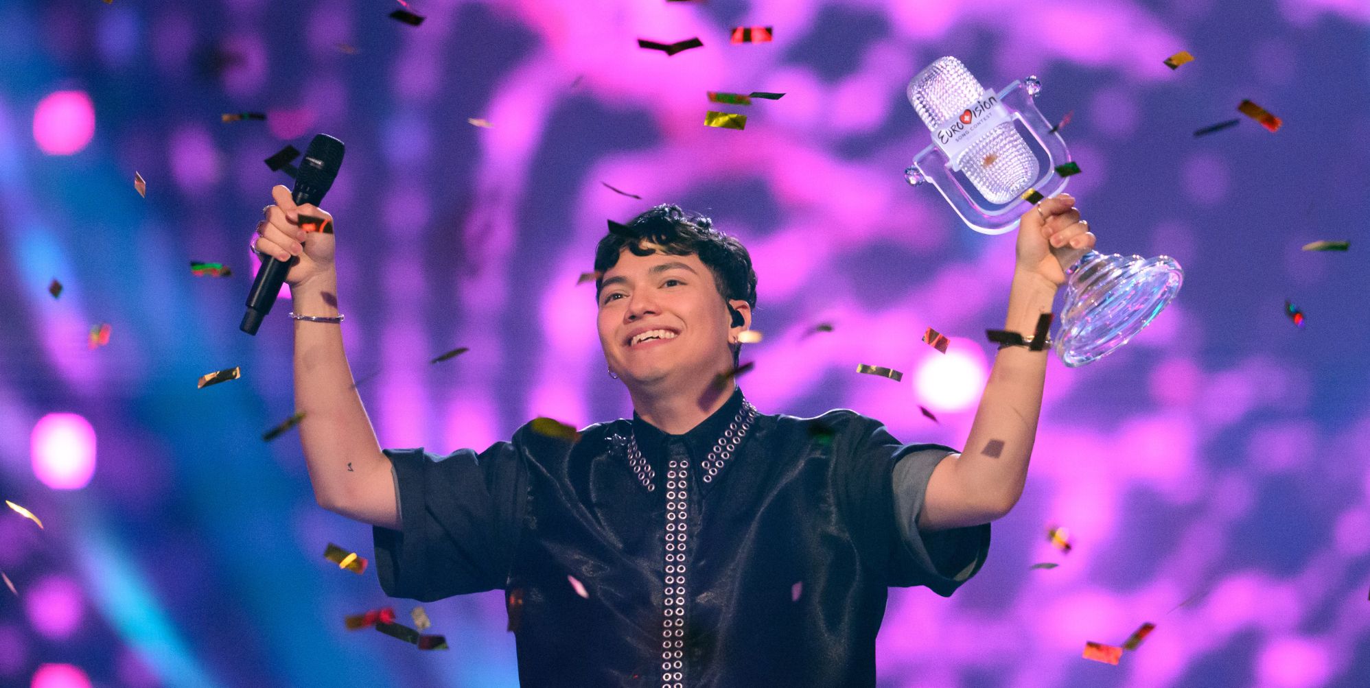 Eurovision winner JJ says he was stopped from holding Pride flag