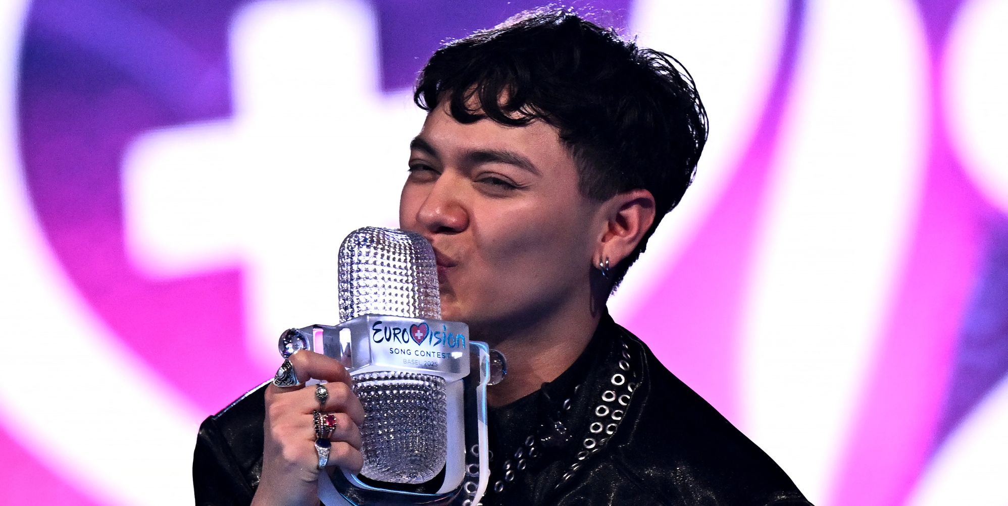Non-binary Eurovision winner Nemo condemns Pride flag ban