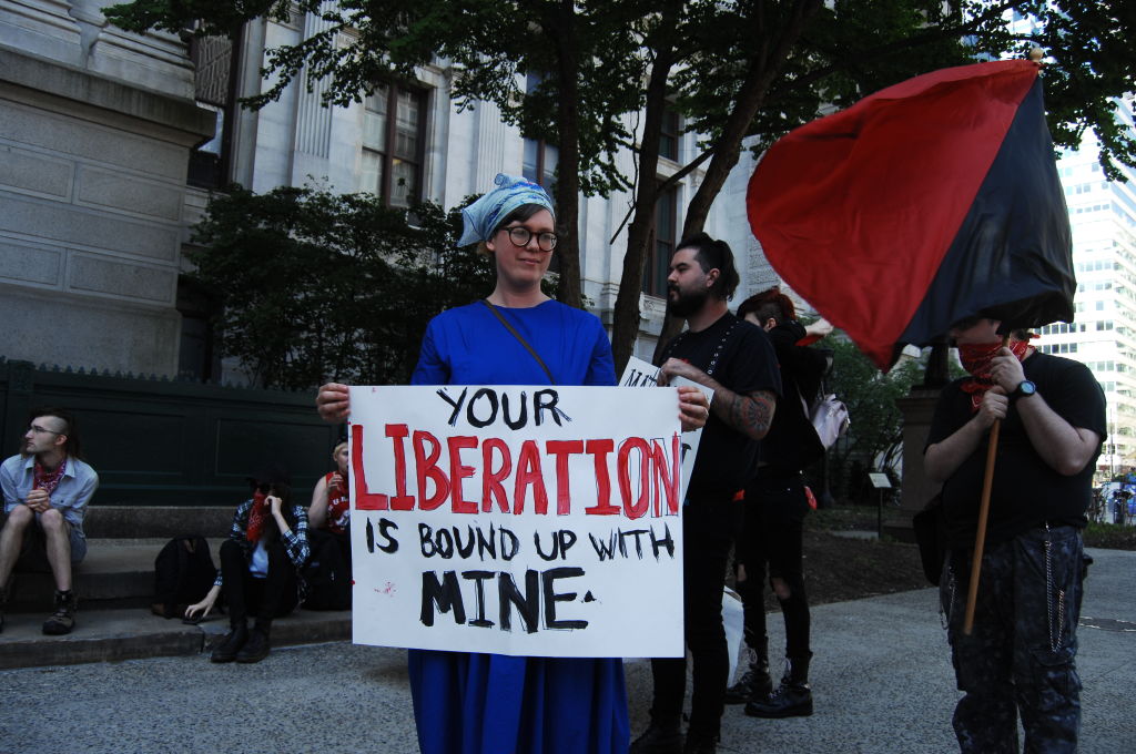 Trans rights protests held in cities across the UK