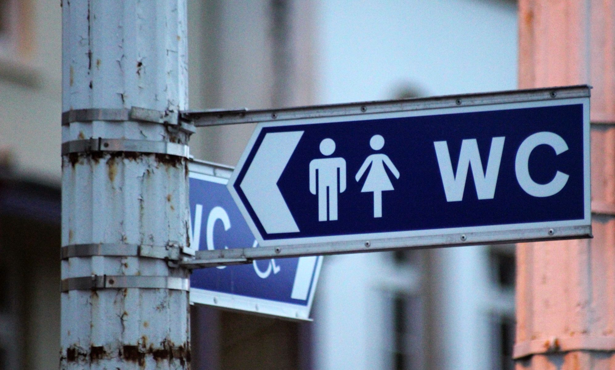 No, police aren't strip searching trans people using the toilets