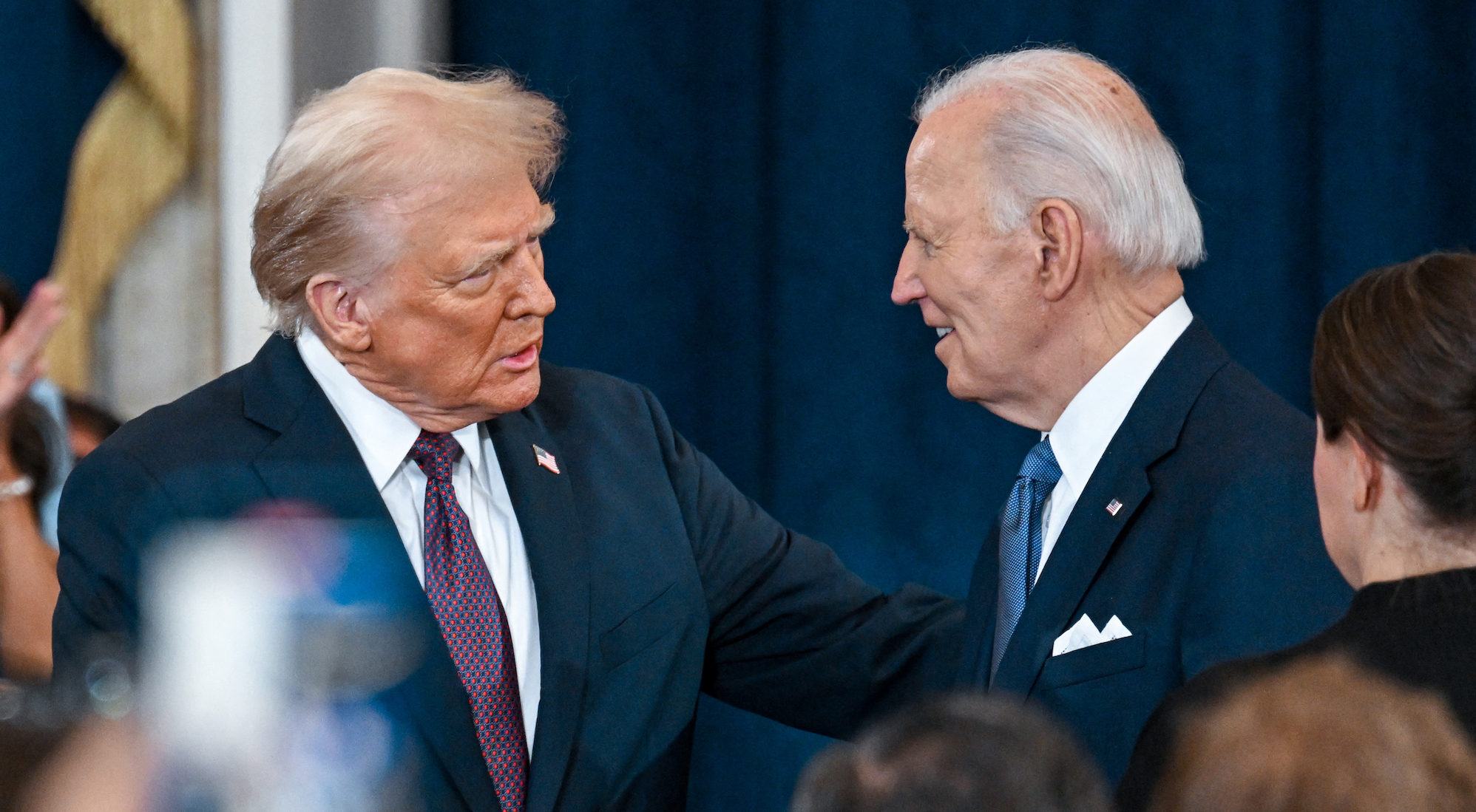 People are writing sexy Donald Trump/Joe Biden fan fiction