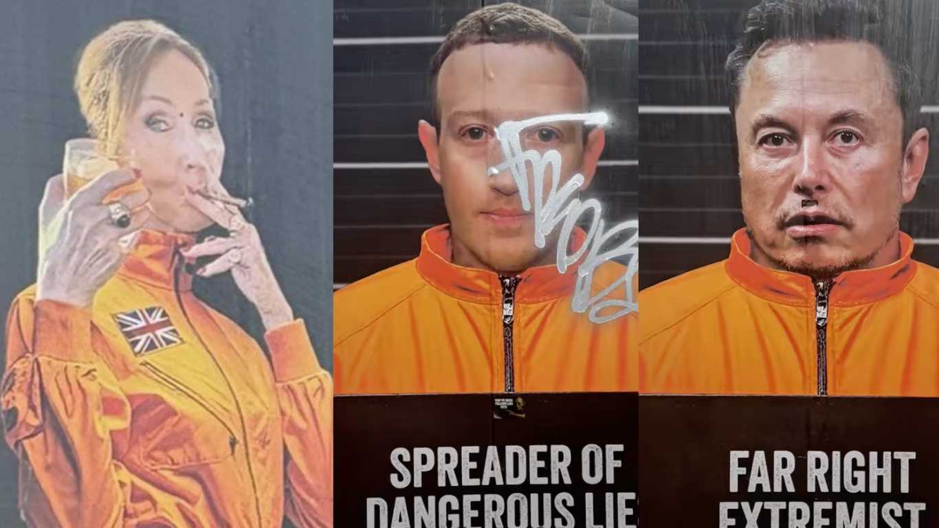 Everyone Hates Elon group goes viral with epic anti-Musk posters