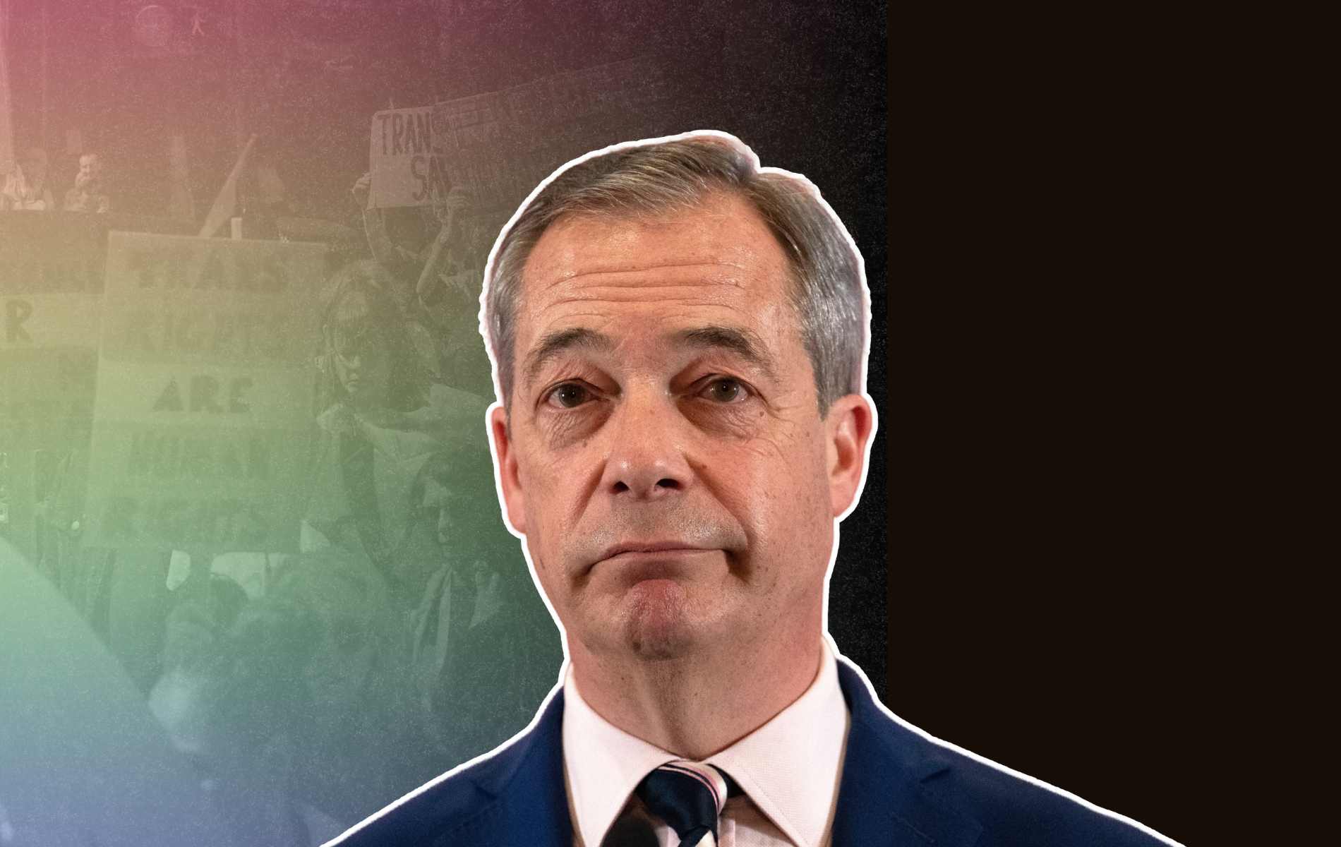 What has Reform UK leader Nigel Farage said on LGBTQ rights?