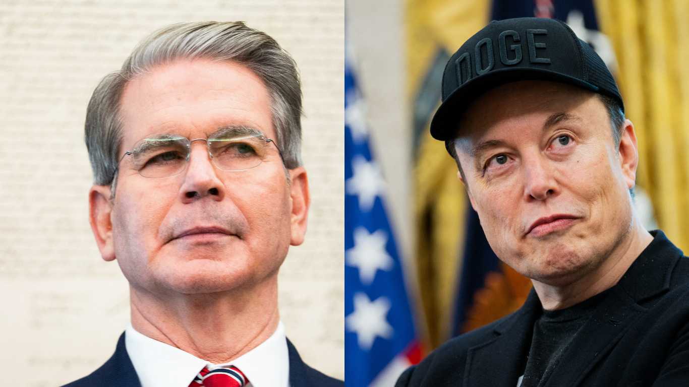 Did Scott Bessent punch Elon Musk? What the White House said