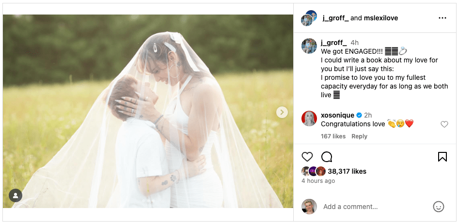 RuPaul's Drag Race star Lexi Love announces engagement