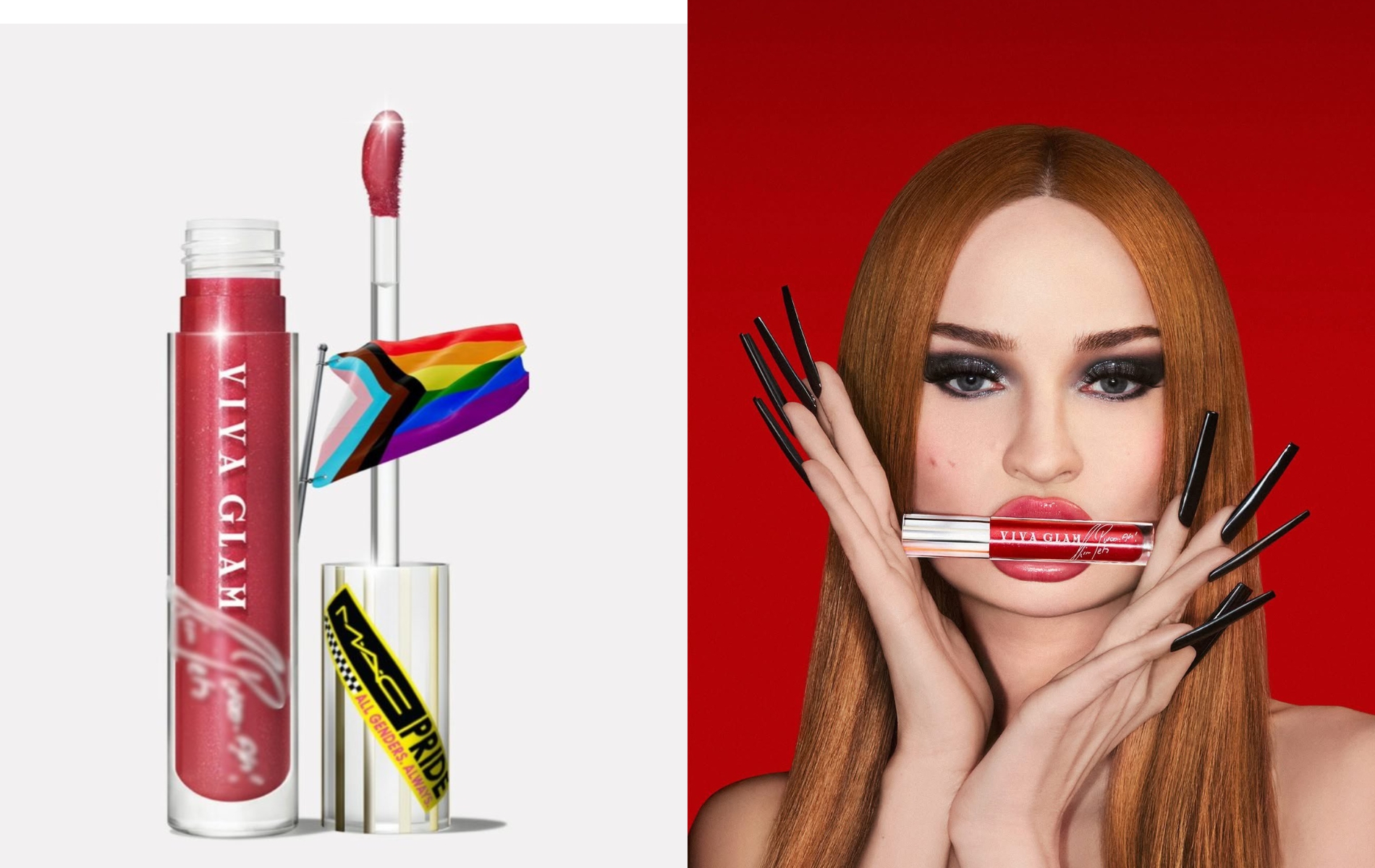 Kim Petras is the new face of MAC's iconic Viva Glam lipstick
