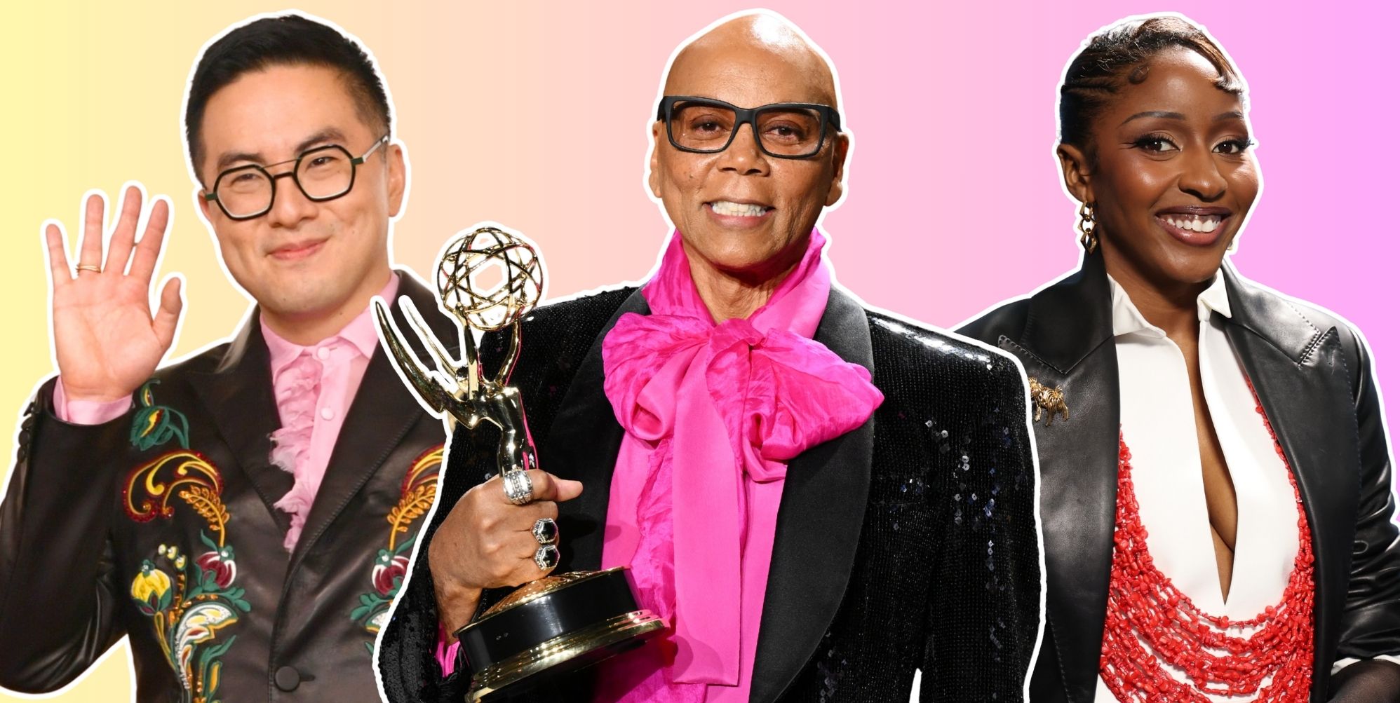 Ayo Edebiri has revealed that her first kiss was with another girl