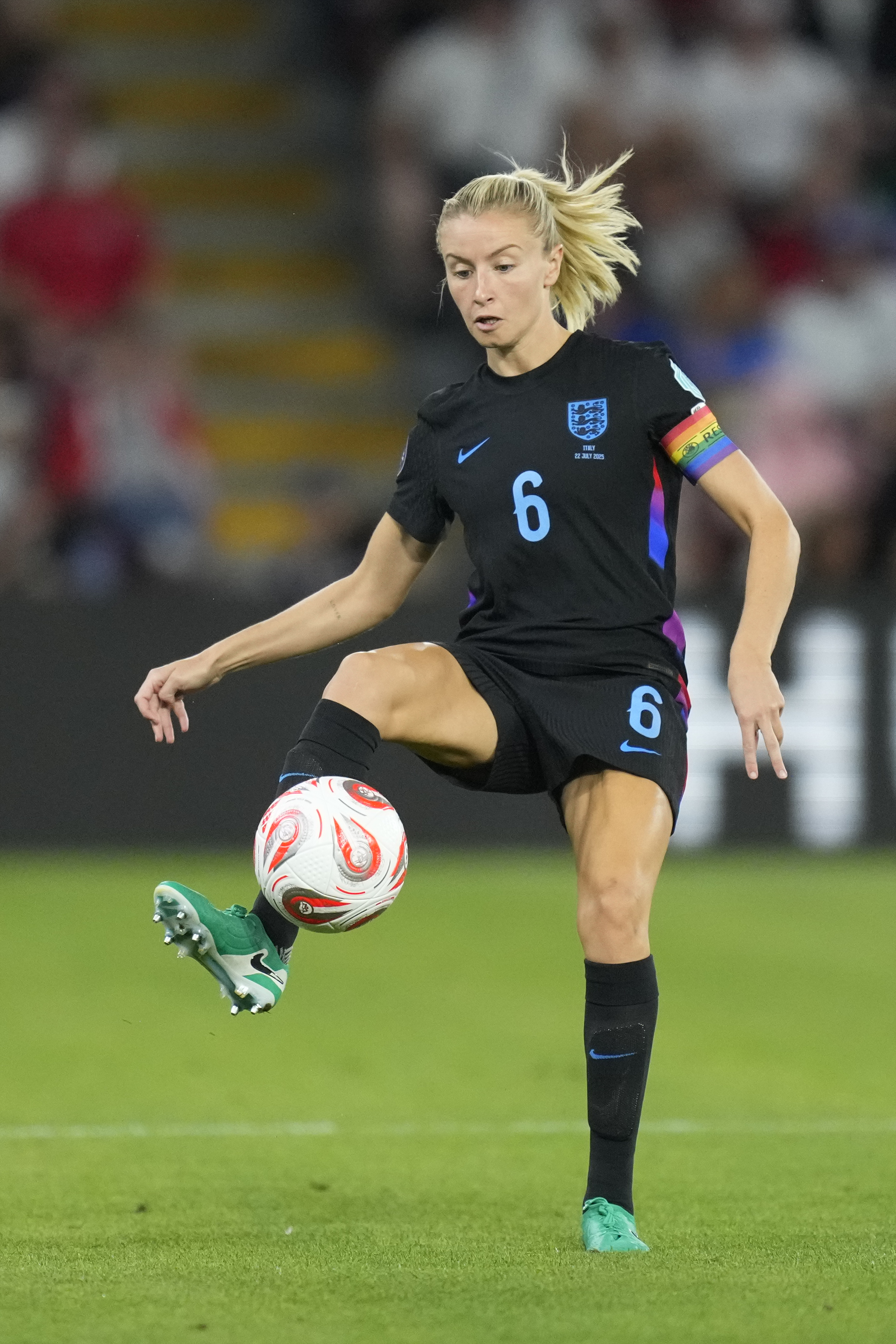 Leah Williamson is first England captain to lead three major finals