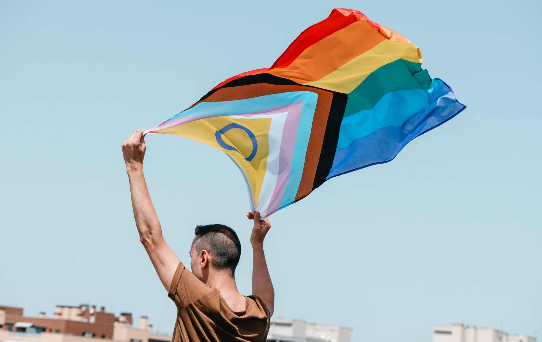 Protesters rally outside Trump Tower to fight for LGBTQ+ suicide hotline