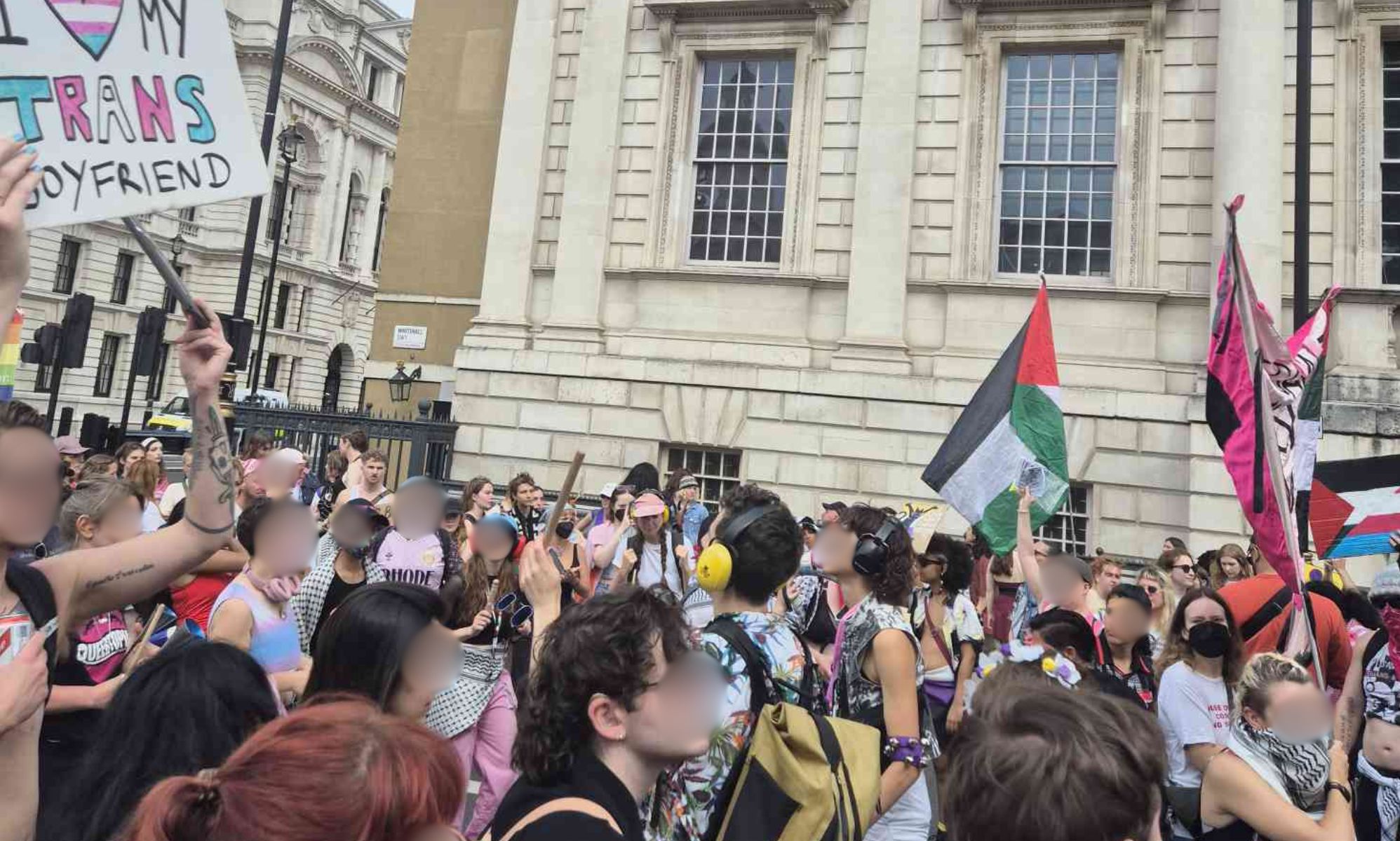 Over 100,000 protest UK transphobia at London Trans Pride