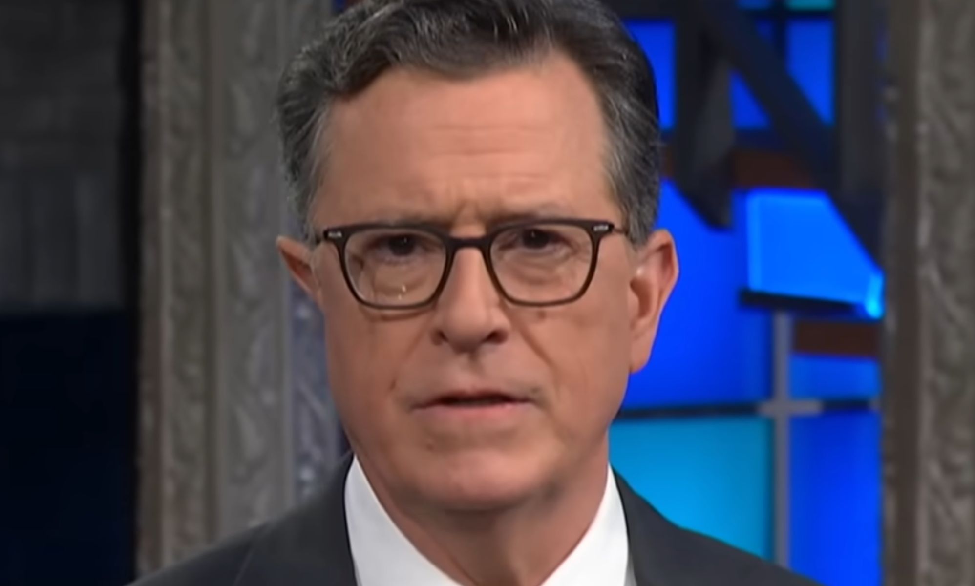 Late Show's Stephen Colbert tells Trump to 'go f**k himself'