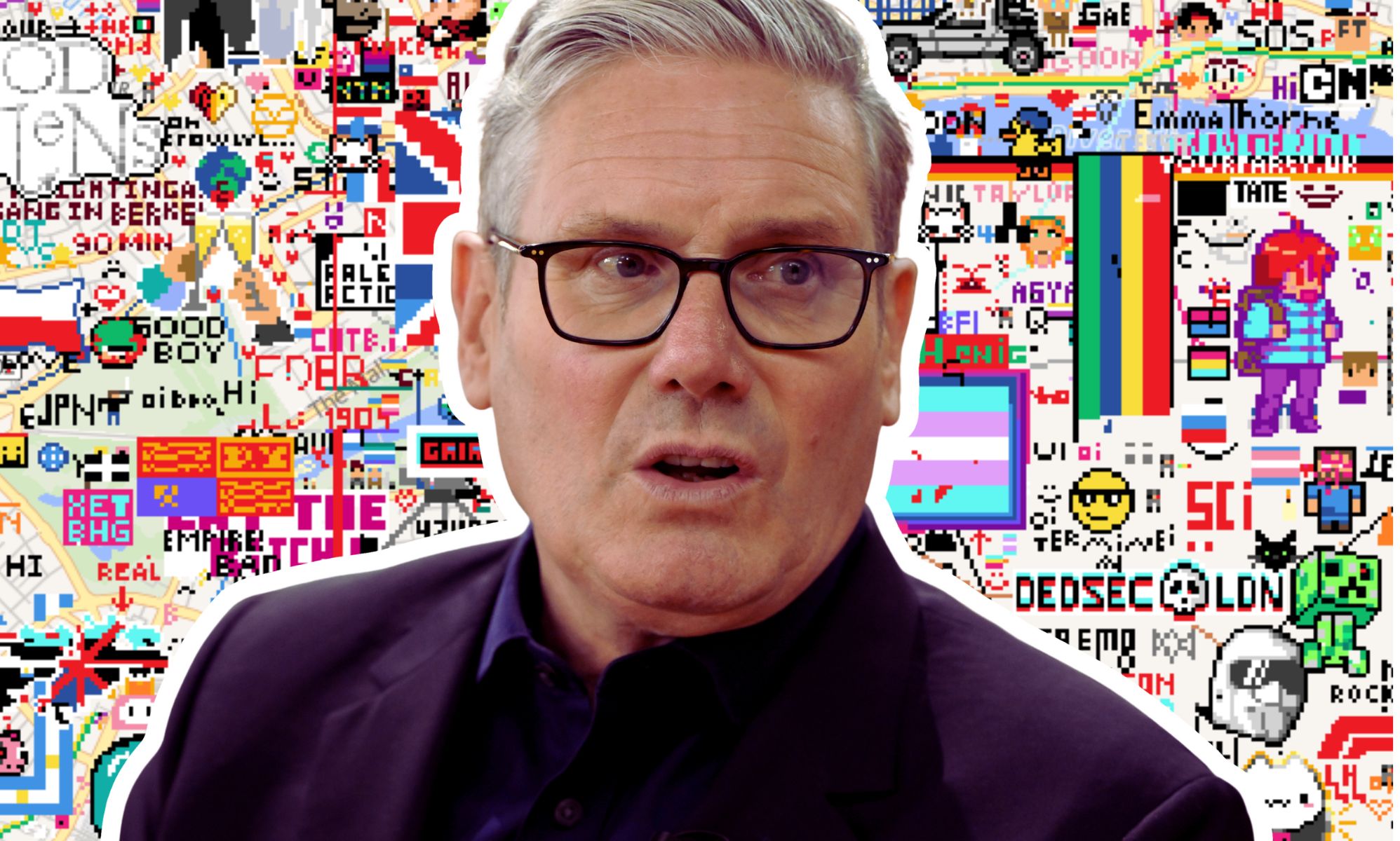 Trans flag hung in protest in Yosemite National Park