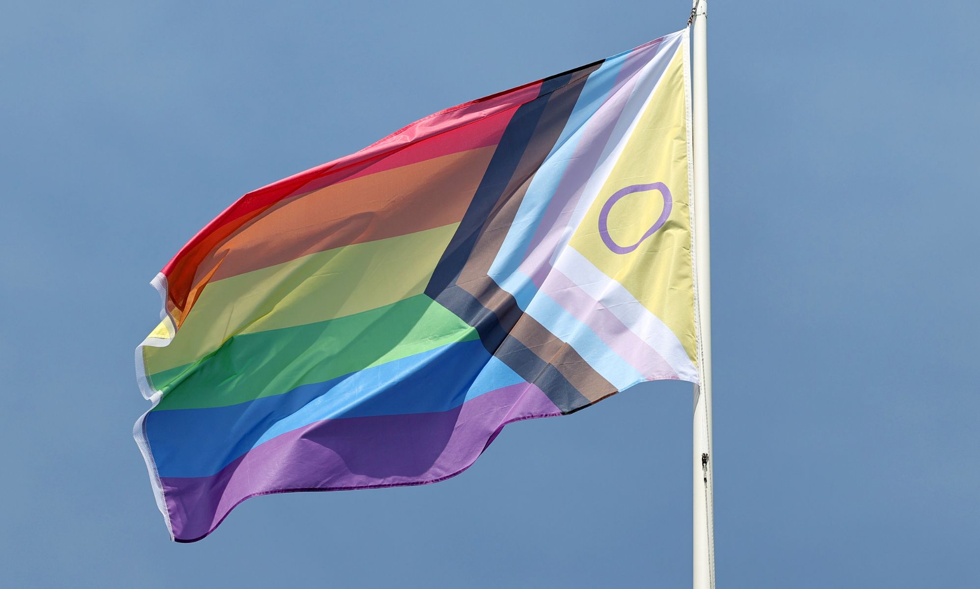 This flag has nothing to do with LGBTQ+ identity, despite right-wing claims