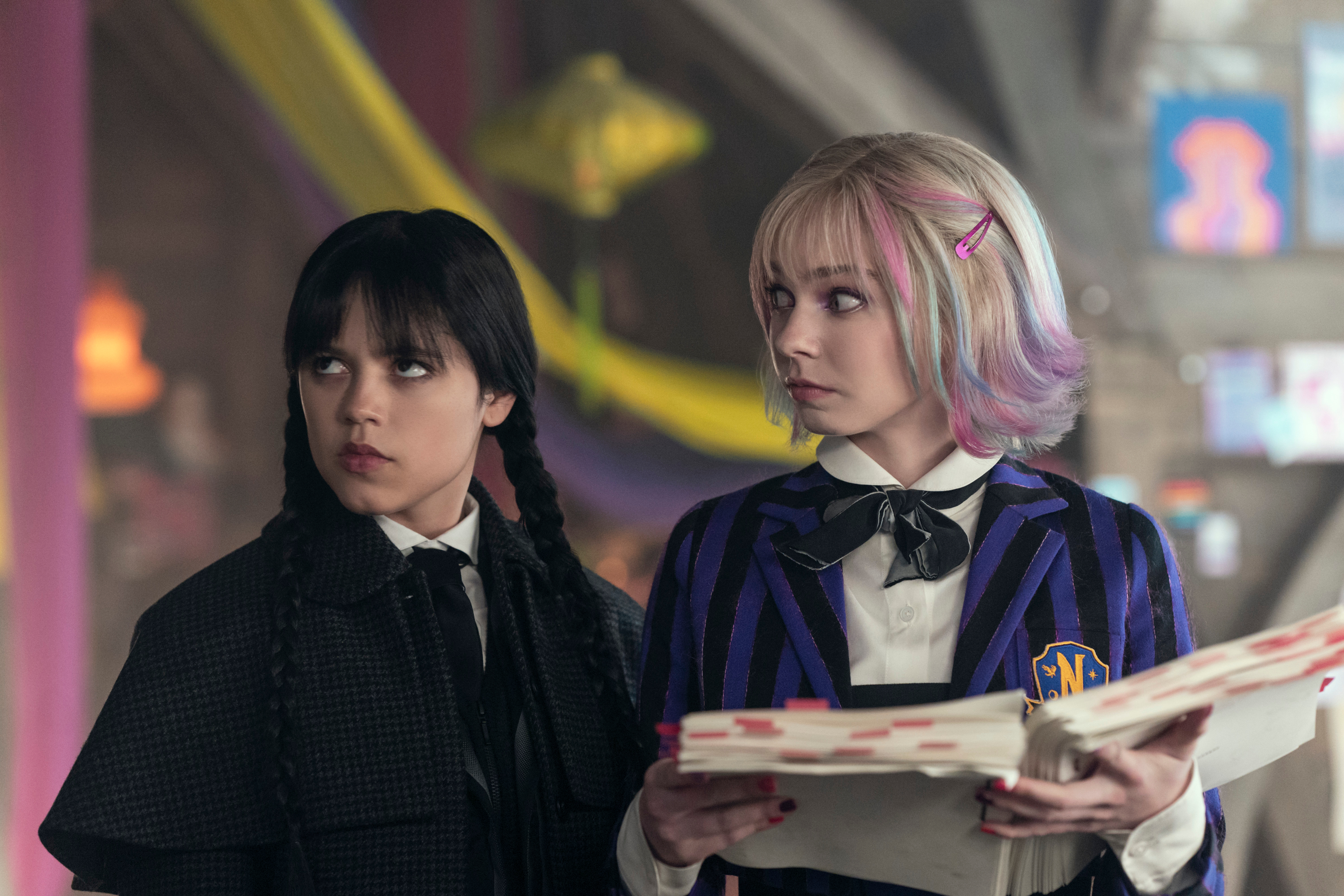 Wednesday creators shut down Wednesday and Enid love rumours