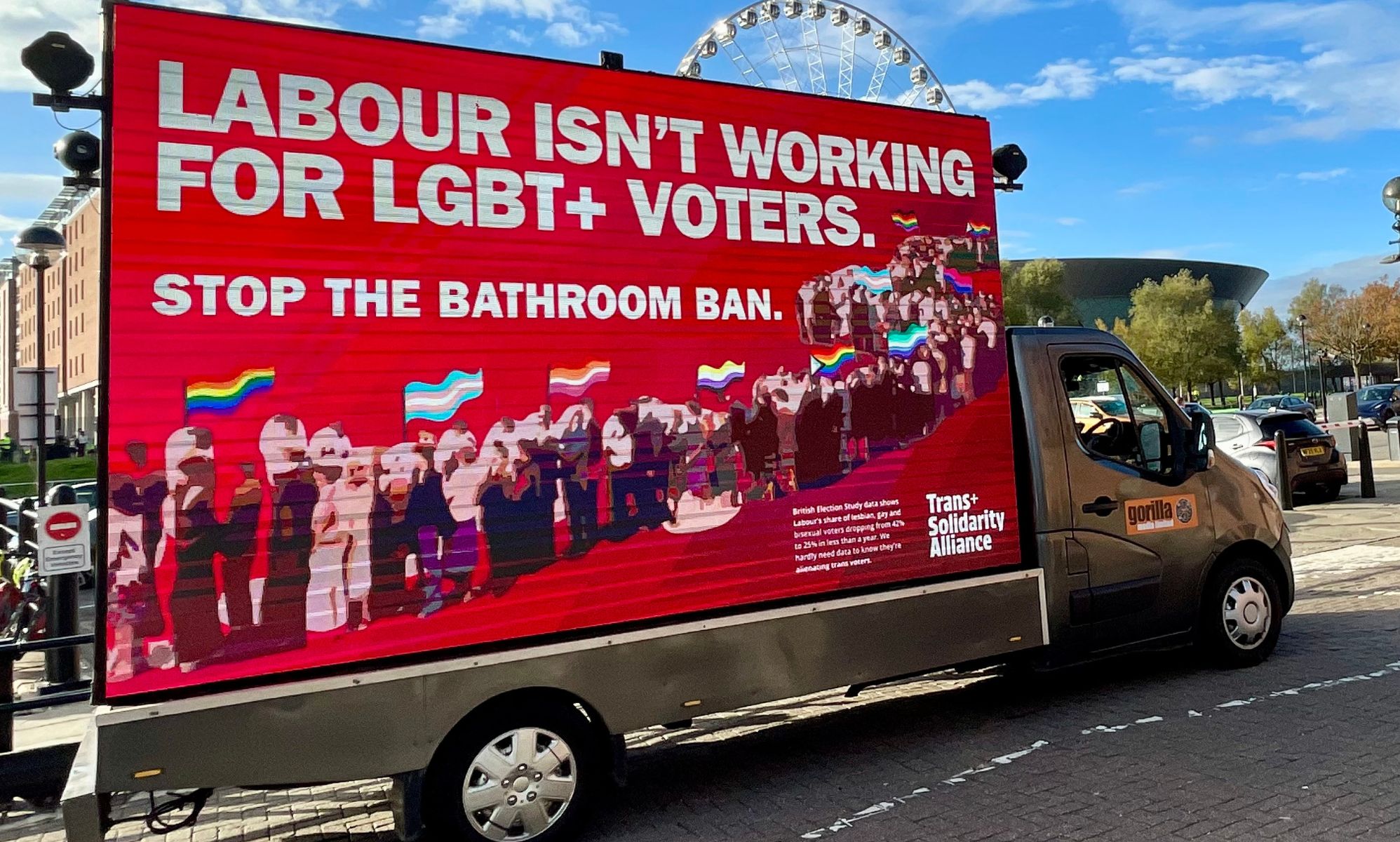 Trans group says 'bathroom ban' would be Labour's legacy