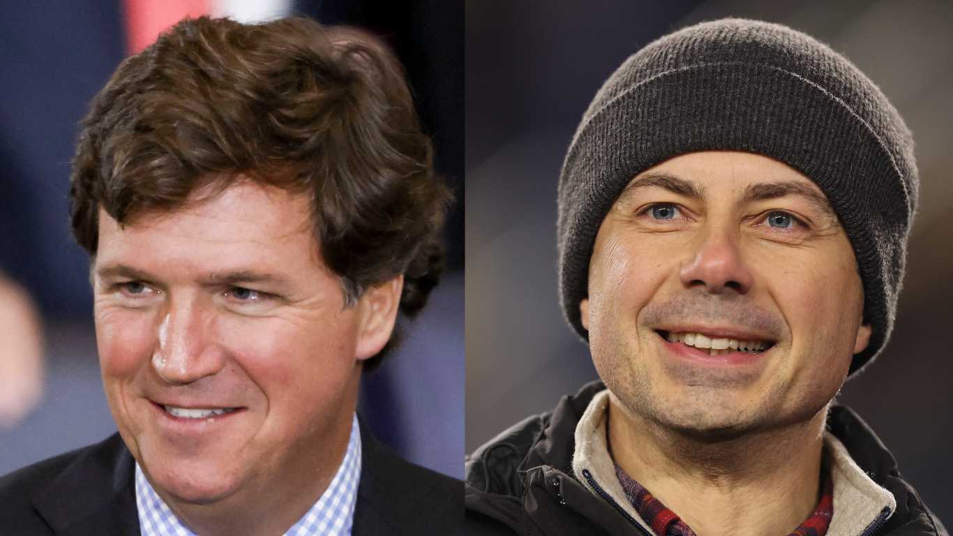 Pete Buttigieg laughs off Tucker Carlson’s claim he's a ‘fake gay’