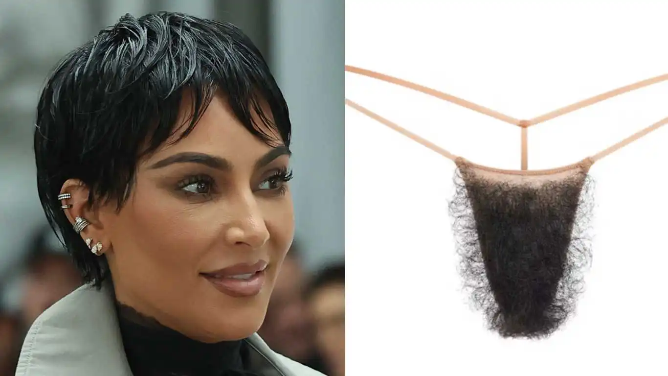 Lesbians are roasting Kim Kardashian's 'ultimate bush' SKIMS thong
