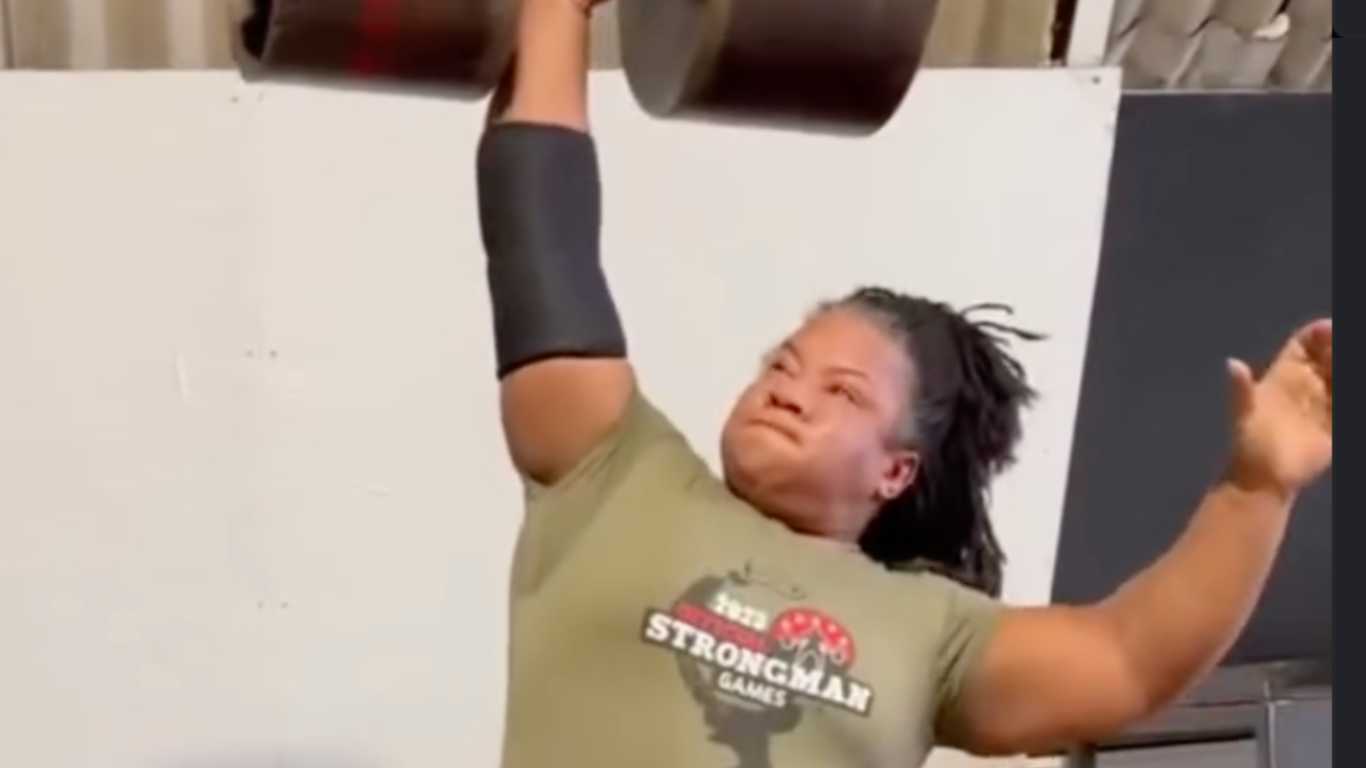 Strongman strips 'trans woman' of World's Strongest Woman title